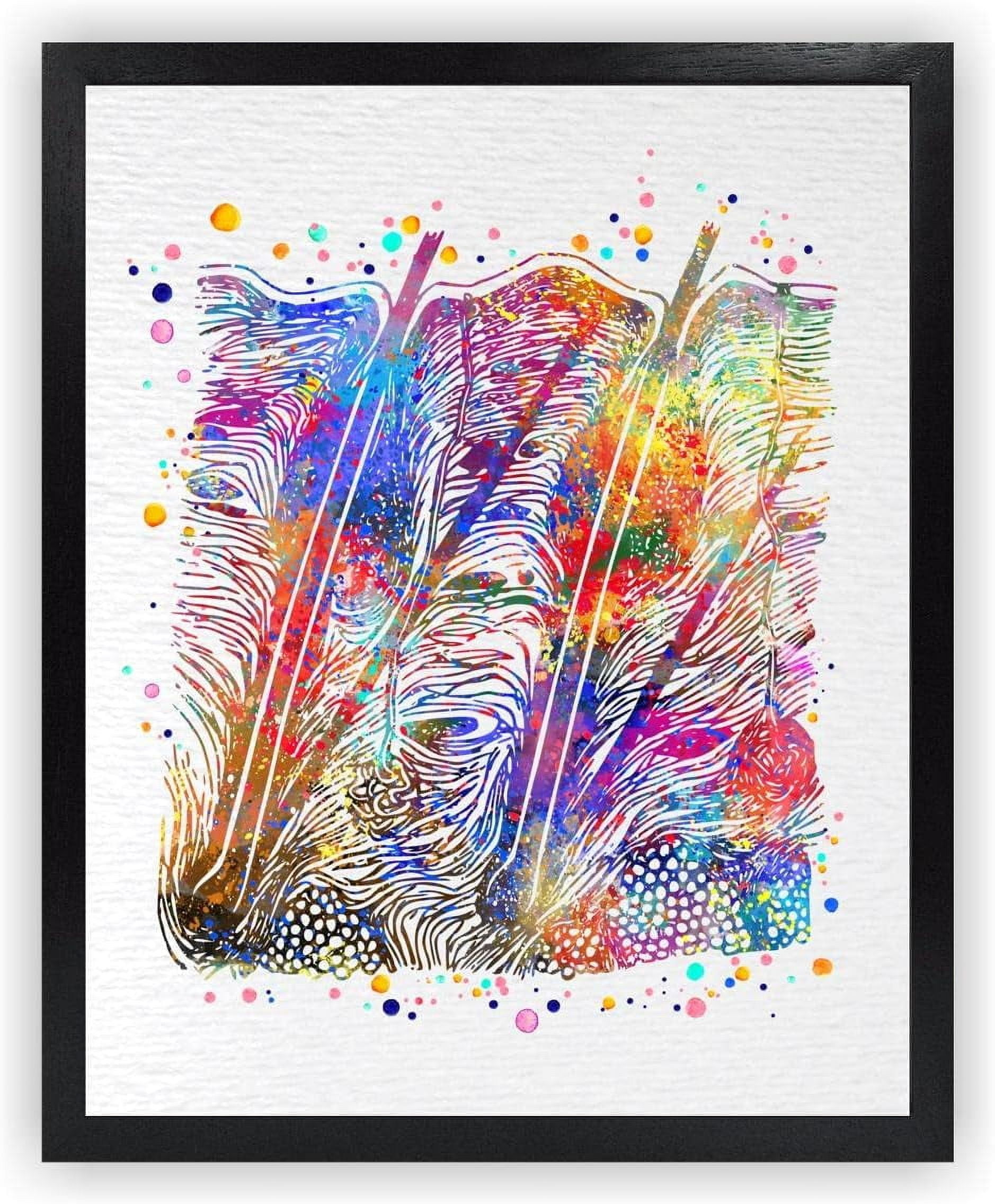 AVOI Epidermis Watercolor Art Print Science Art Skin Histology ...