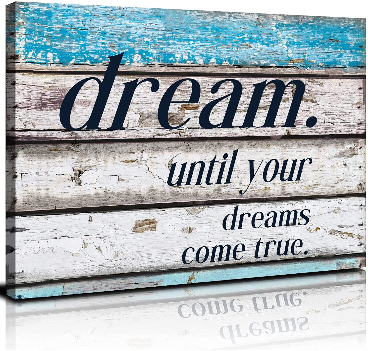 AVOI Farmhouse Inspirational Wall Art for Bathroom Vintage Motivational ...