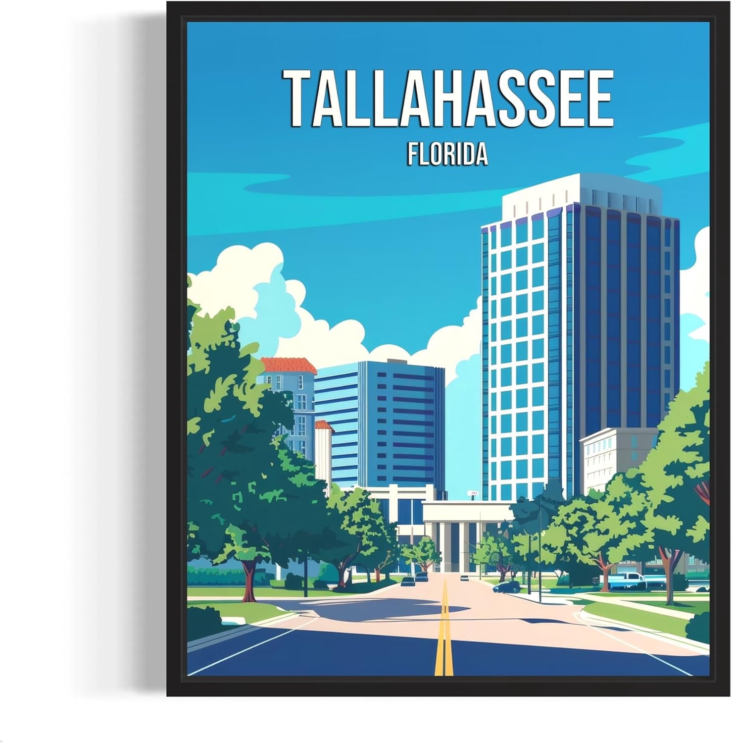 AVOI Florida State Art Print, Florida Poster Wall art Decor, Florida ...