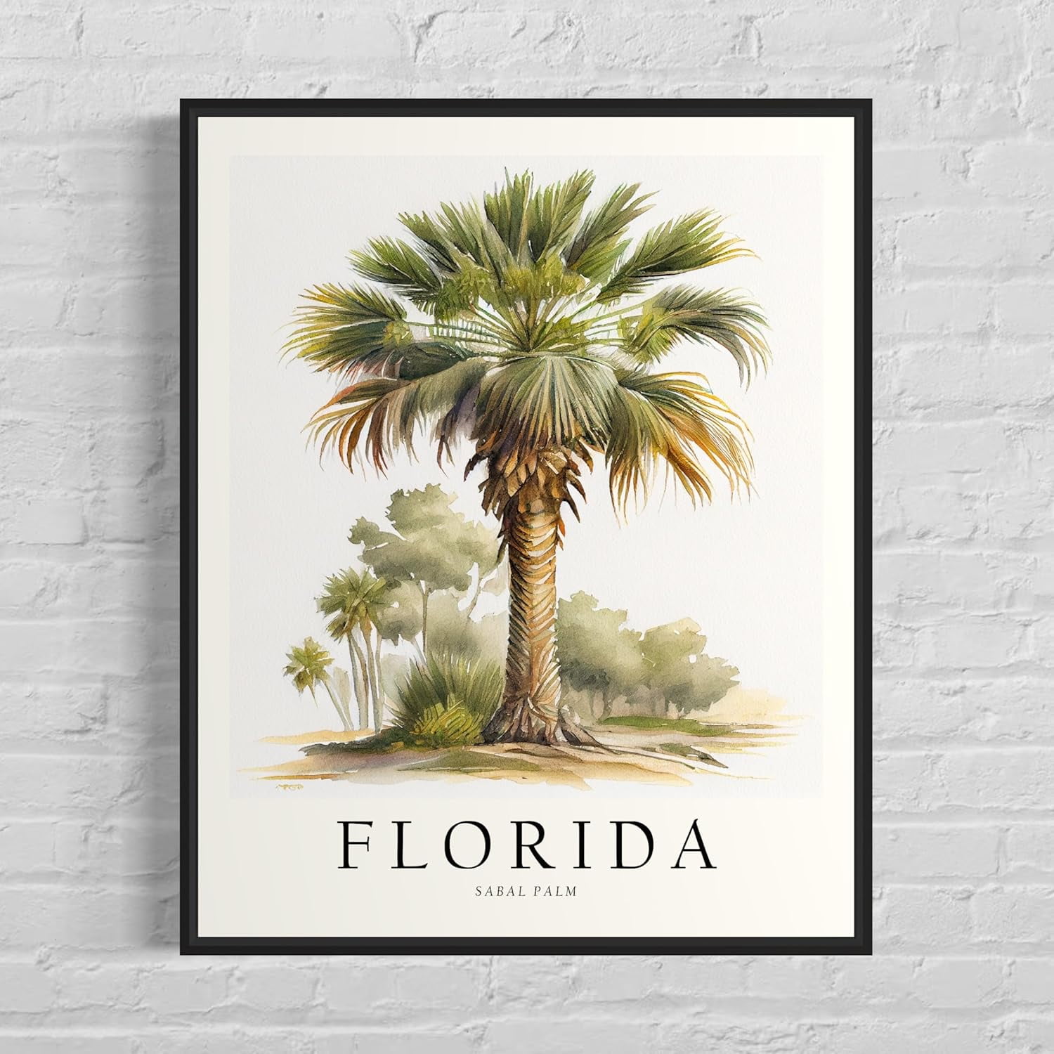 AVOI Florida State Art Print, Florida Poster Wall art Decor, Florida ...