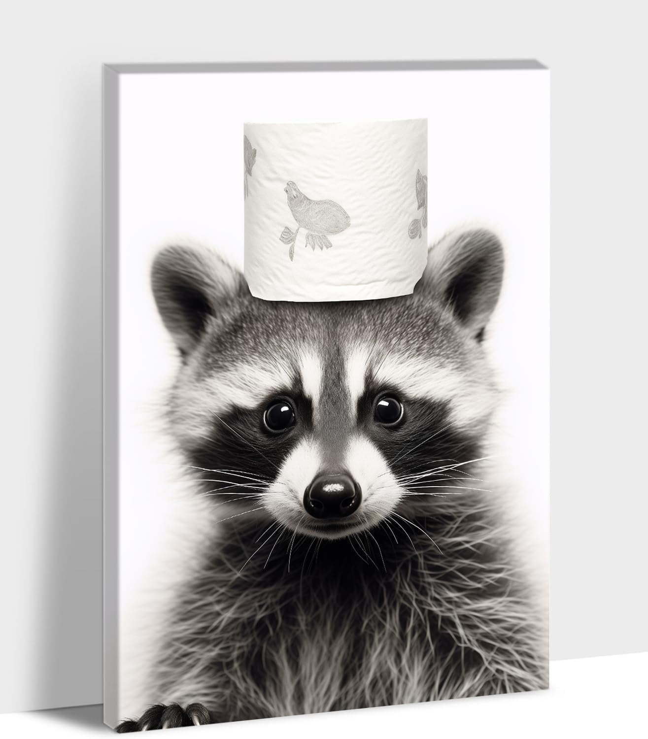 AVOI Funny Animal Bathroom Wall Art, Farmhouse Bathroom Wall Art Cute ...