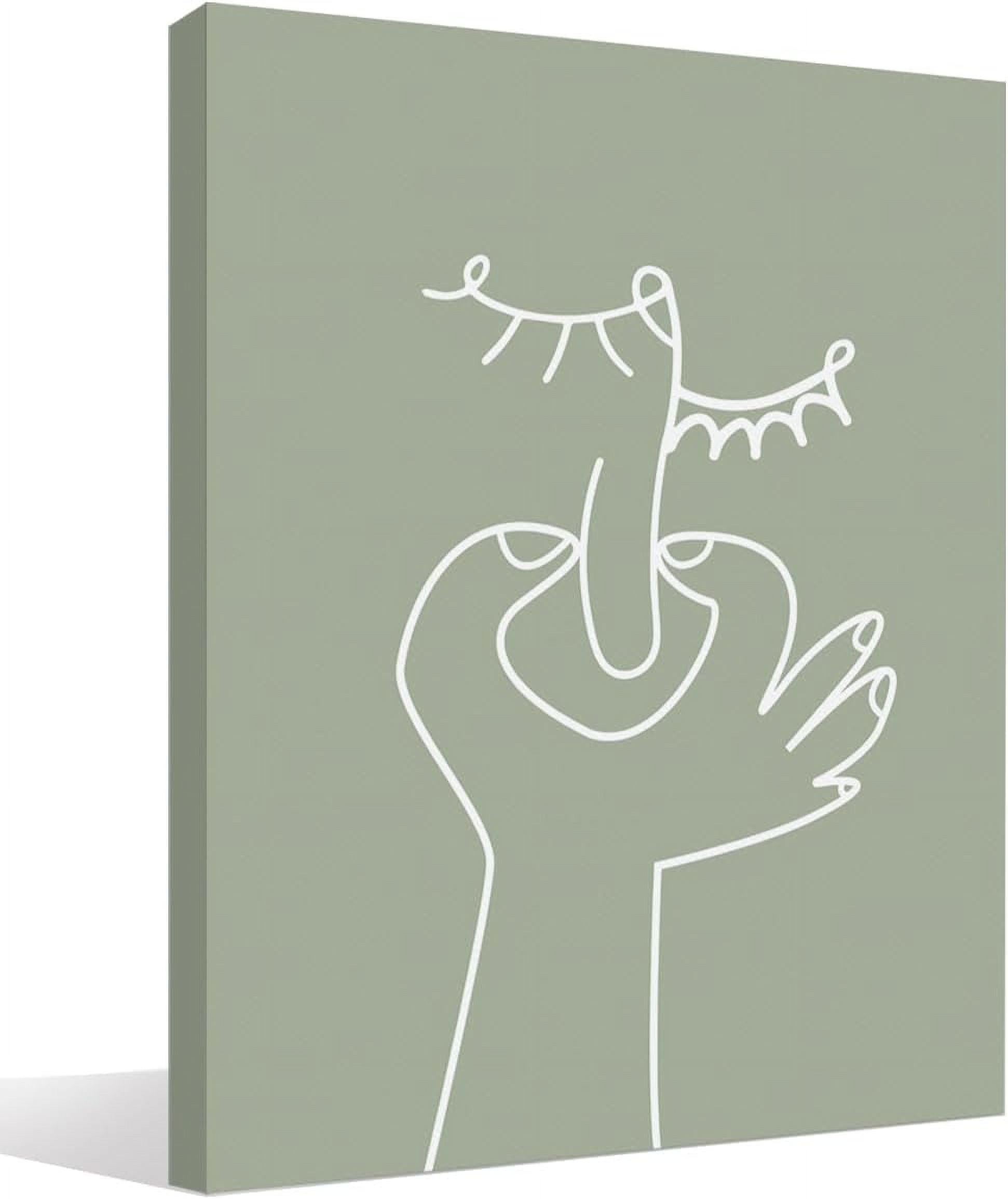 AVOI Funny Bathroom Decor, Funny Toilet Canvas Wall Art, Minimalist ...