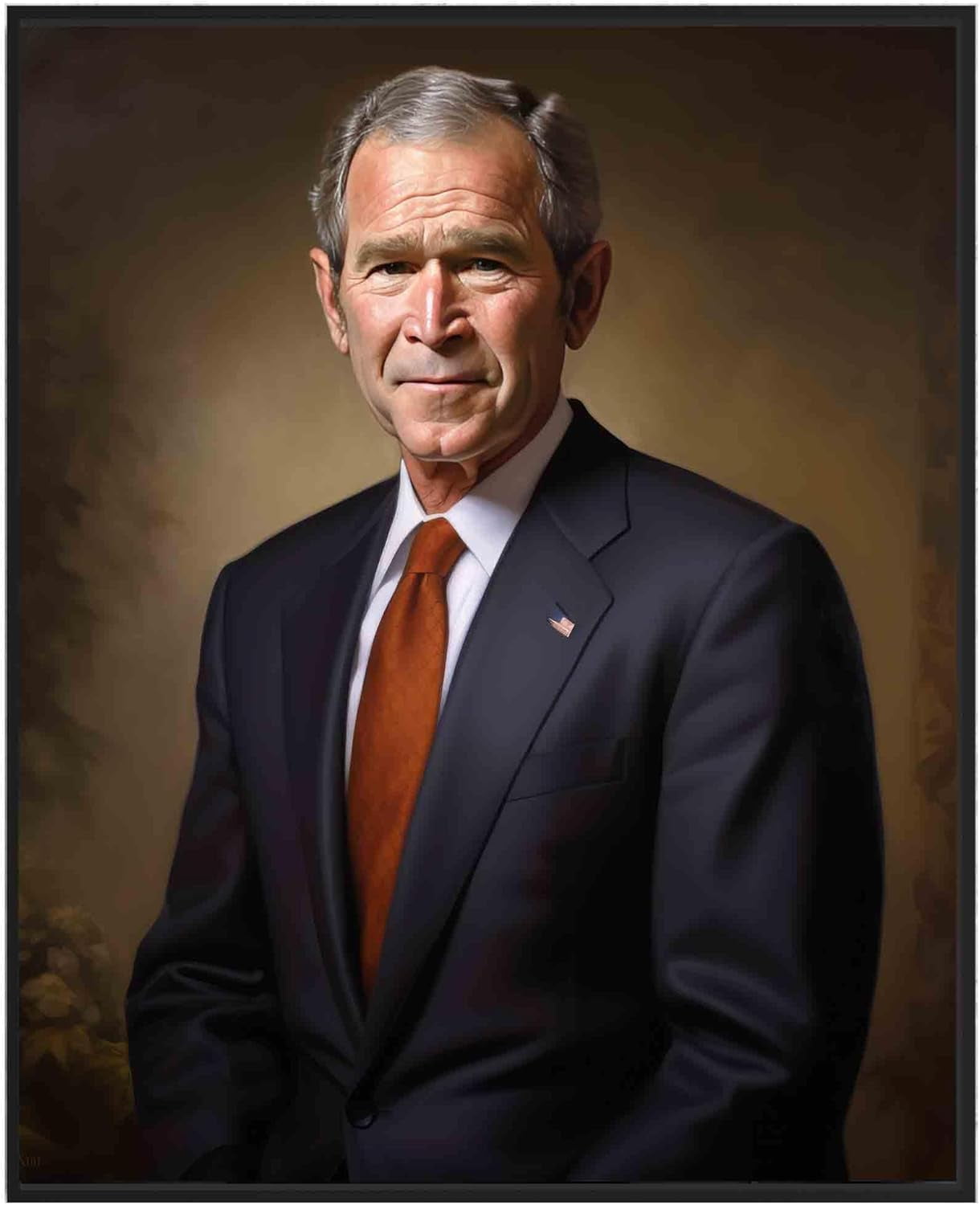 AVOI George W. Bush Art Print Poster, Official Presidential Portrait ...