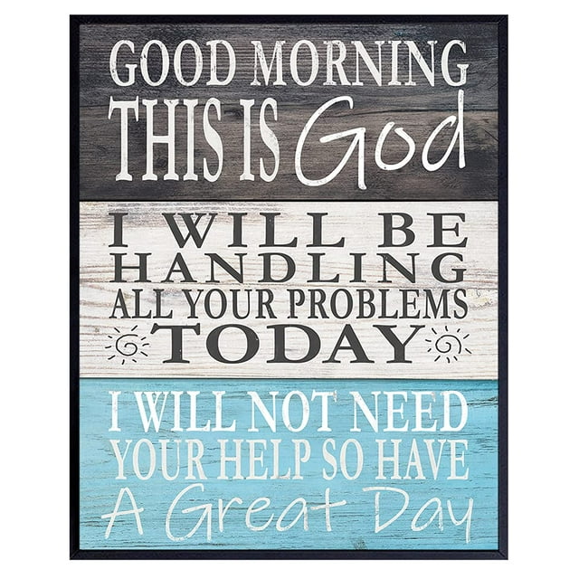 AVOI God Wall Decor-Spiritual Christian Gifts for Women, Men-Catholic ...