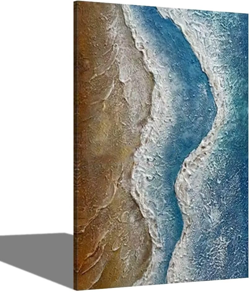 AVOI Hand Painted Nature Canvas Texture Oil Painting On Solid Landscape ...