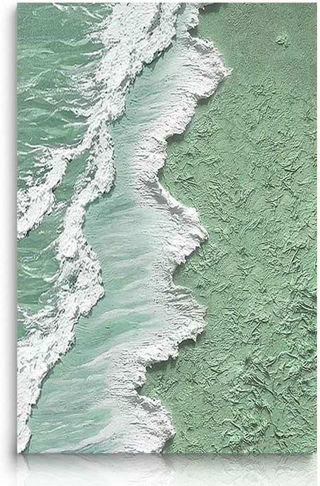 AVOI Hand Painted Thick Texture Abstract Oil Painting,Hand-Painted ...