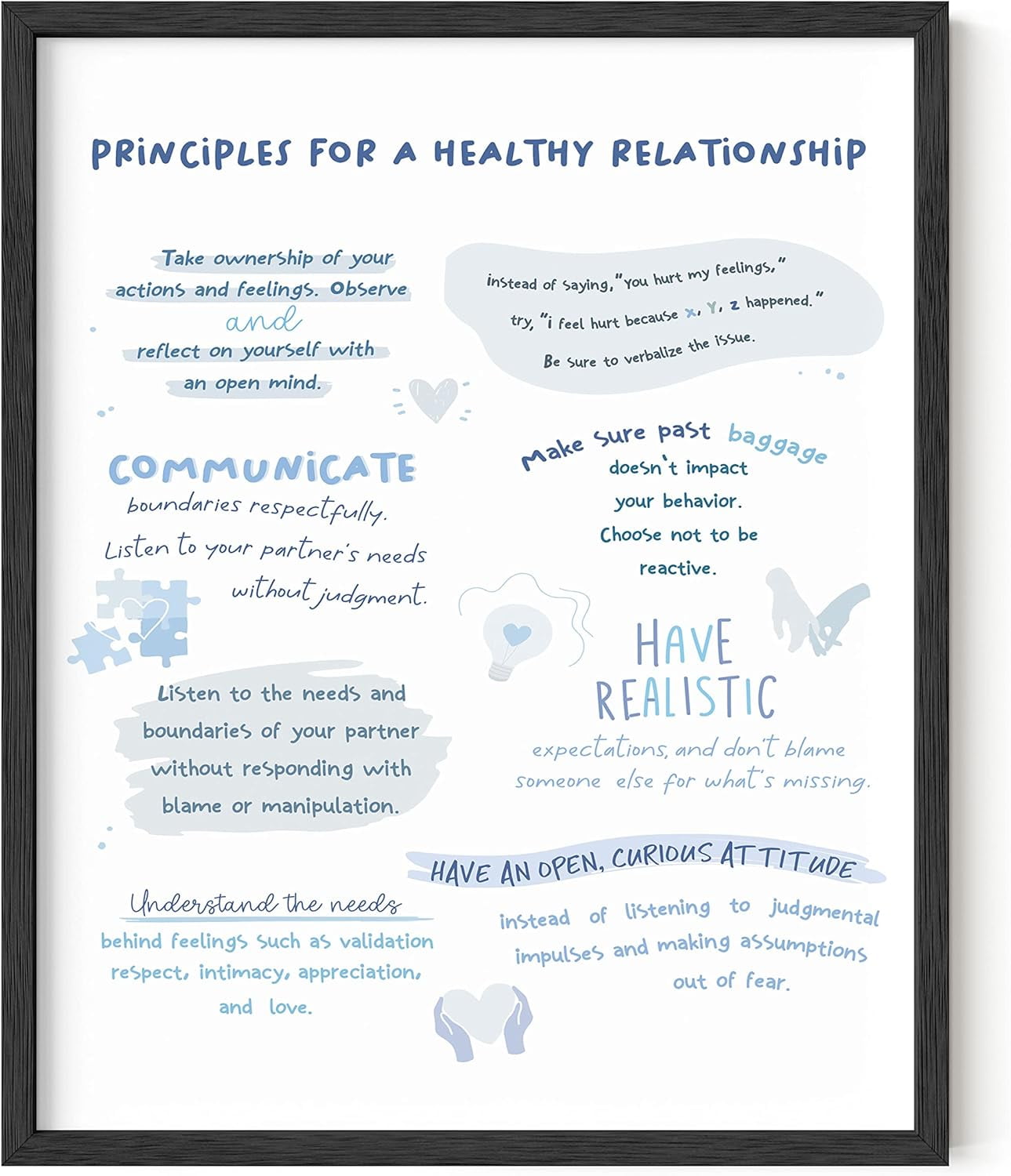 AVOI Haus and Hues Motivational Positive Quotes-Principles for a ...