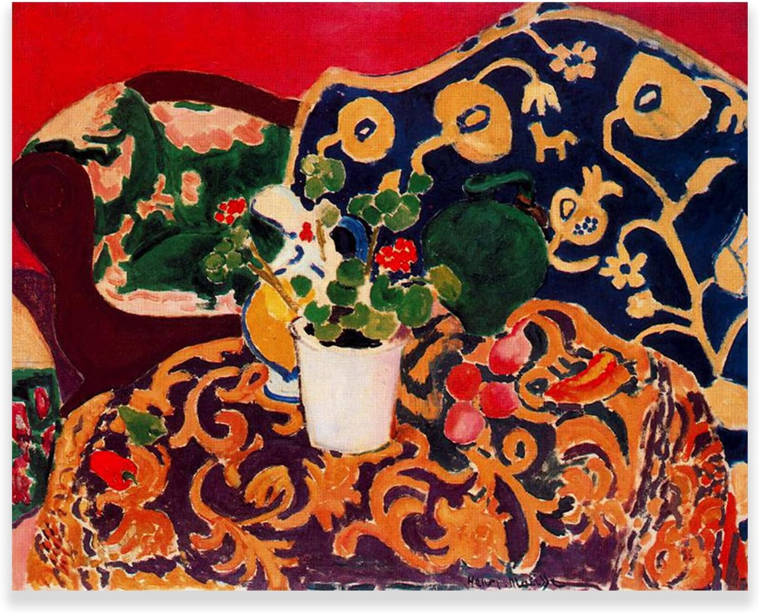 AVOI Henri Matisse Poster-Spanish Still Life Wall Art Posters-Famous ...
