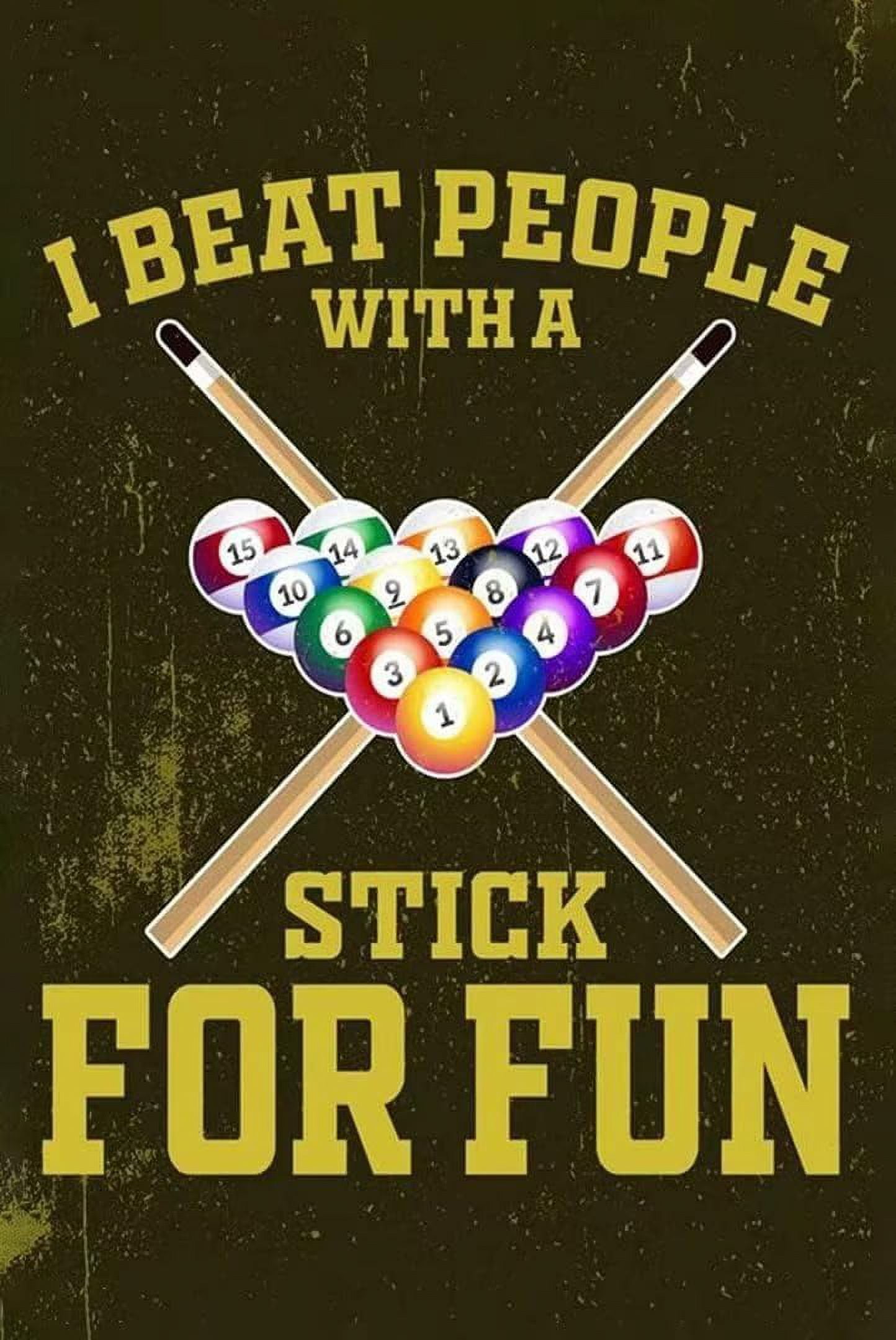 AVOI I Beat People With A Stick For Fun Wall Art Canvas It Is Going To ...