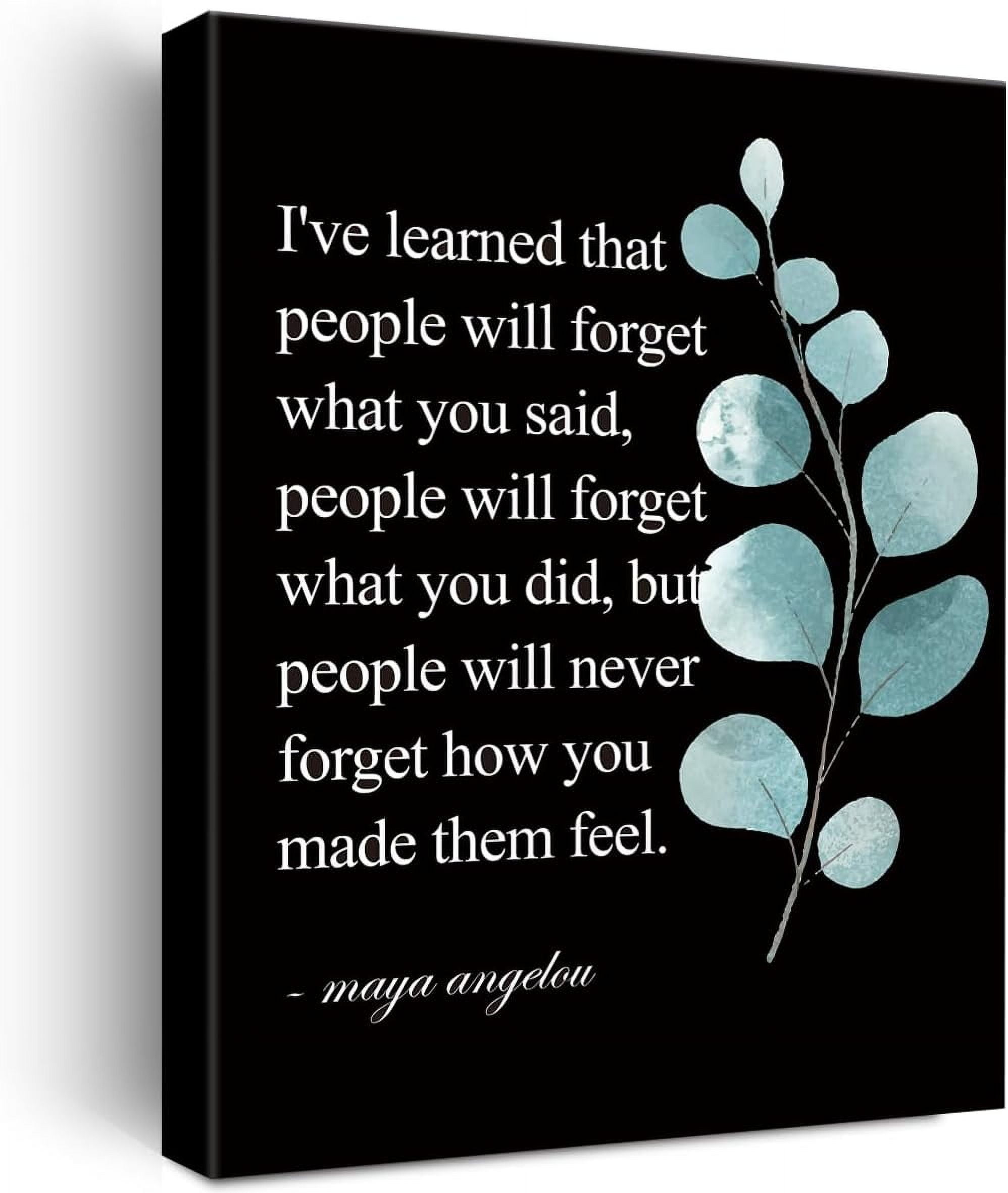 AVOI Inspirational Canvas Wall Art Motivational I've Learned That ...