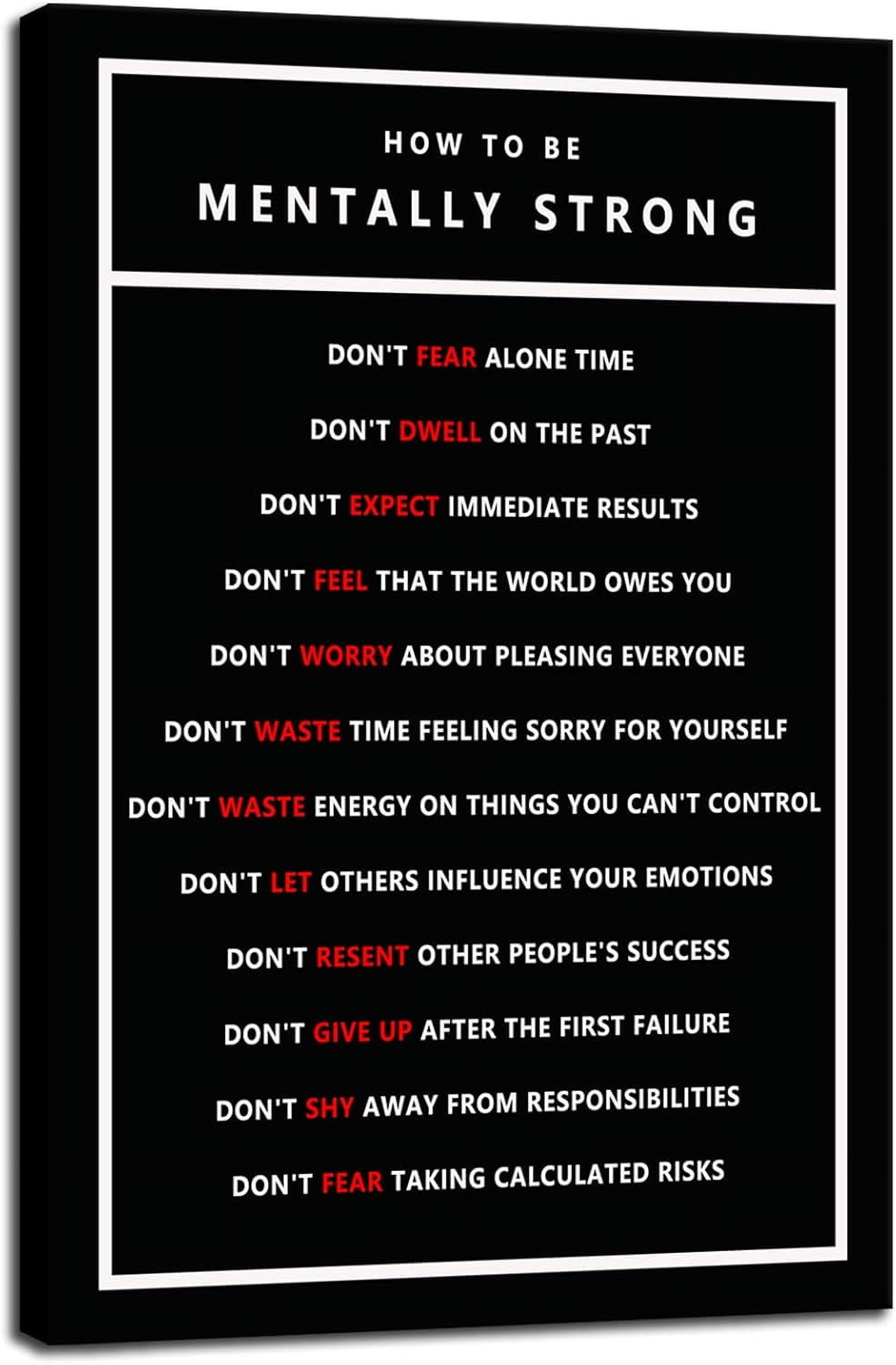 AVOI Inspirational Wall Art Motivational Posters Canvas Painting How To ...