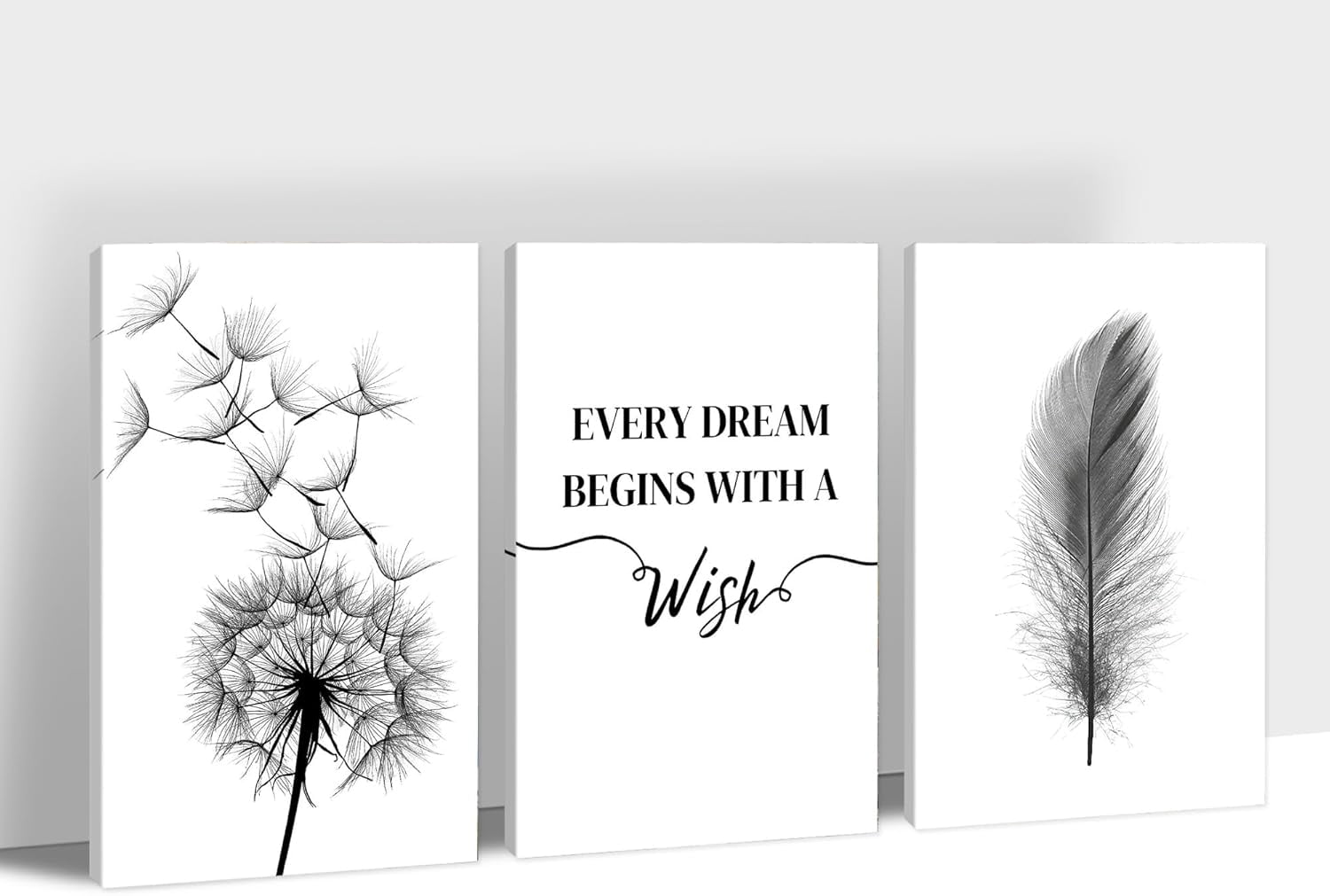 AVOI Inspirational Wall Art, Motivational Quotes Canvas Art Prints for ...