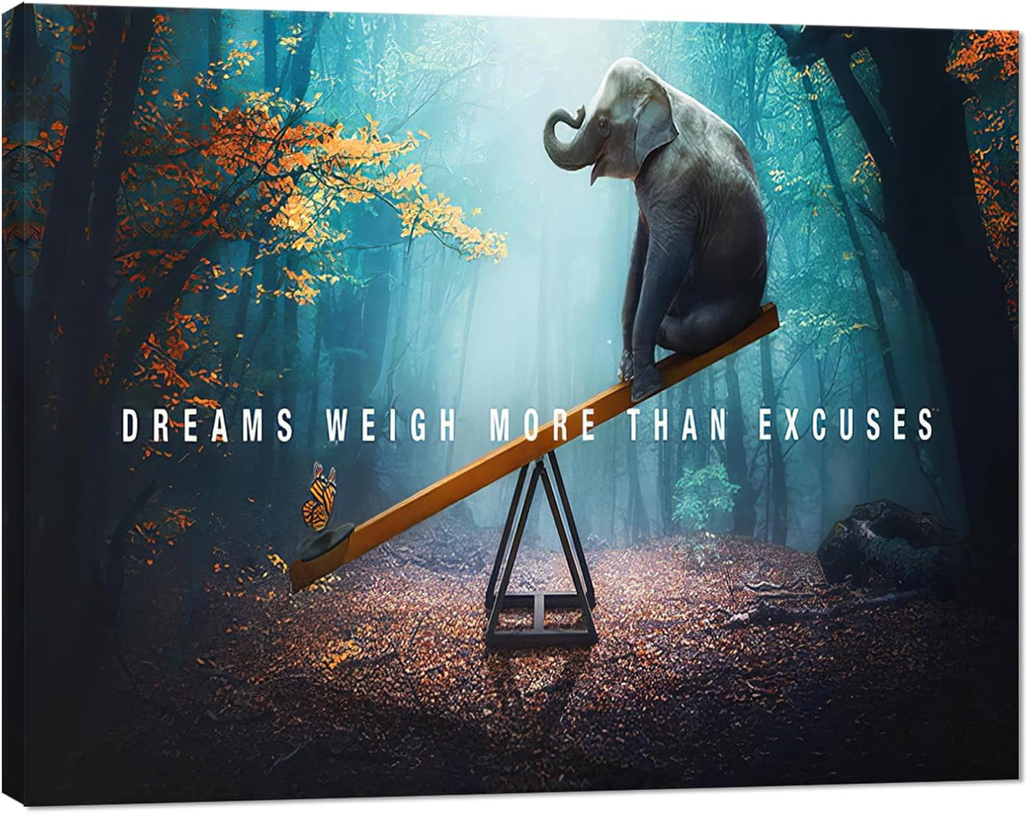 AEFER Inspirational Wall Art Motivational Wall Decor Inspirational ...