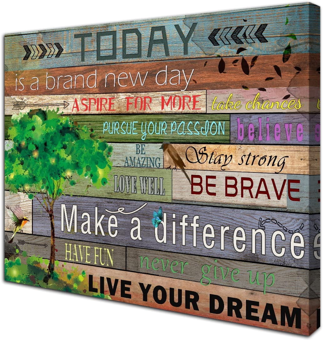AVOI Inspirational Wall Art for Office Motivational Poster Wall Decor ...