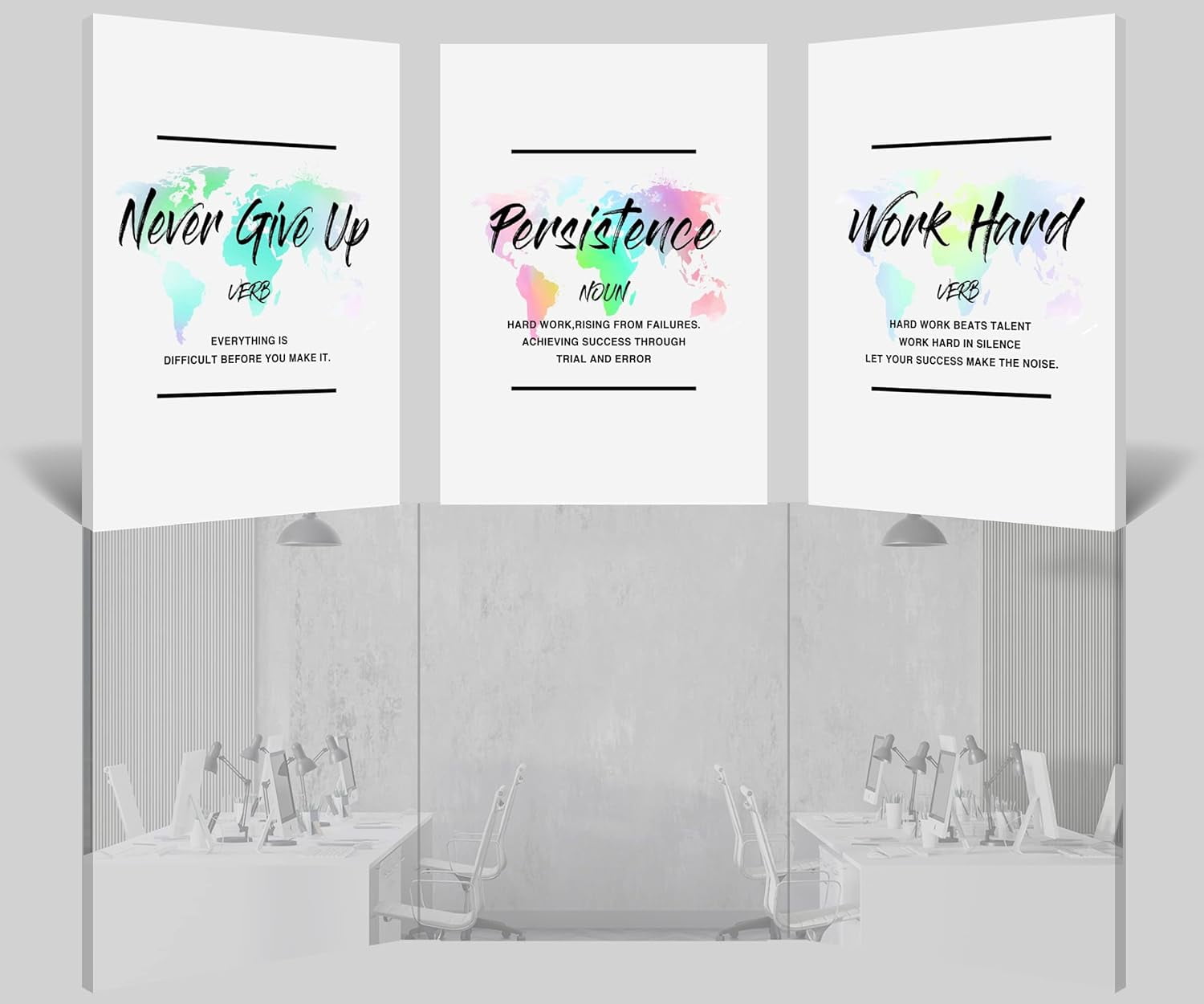 AVOI Inspirational Wall Art, Office Pictures for Wall Decor ...