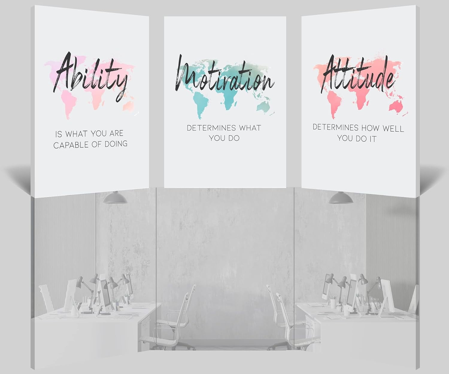 AVOI Inspirational Wall Art, Office Pictures for Wall Decor ...