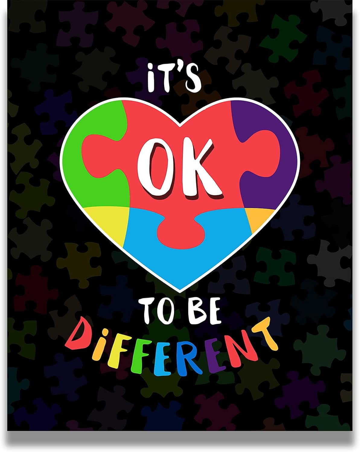 AVOI It's Ok To Be Different|Autism Awareness Decor|Autism Classroom ...