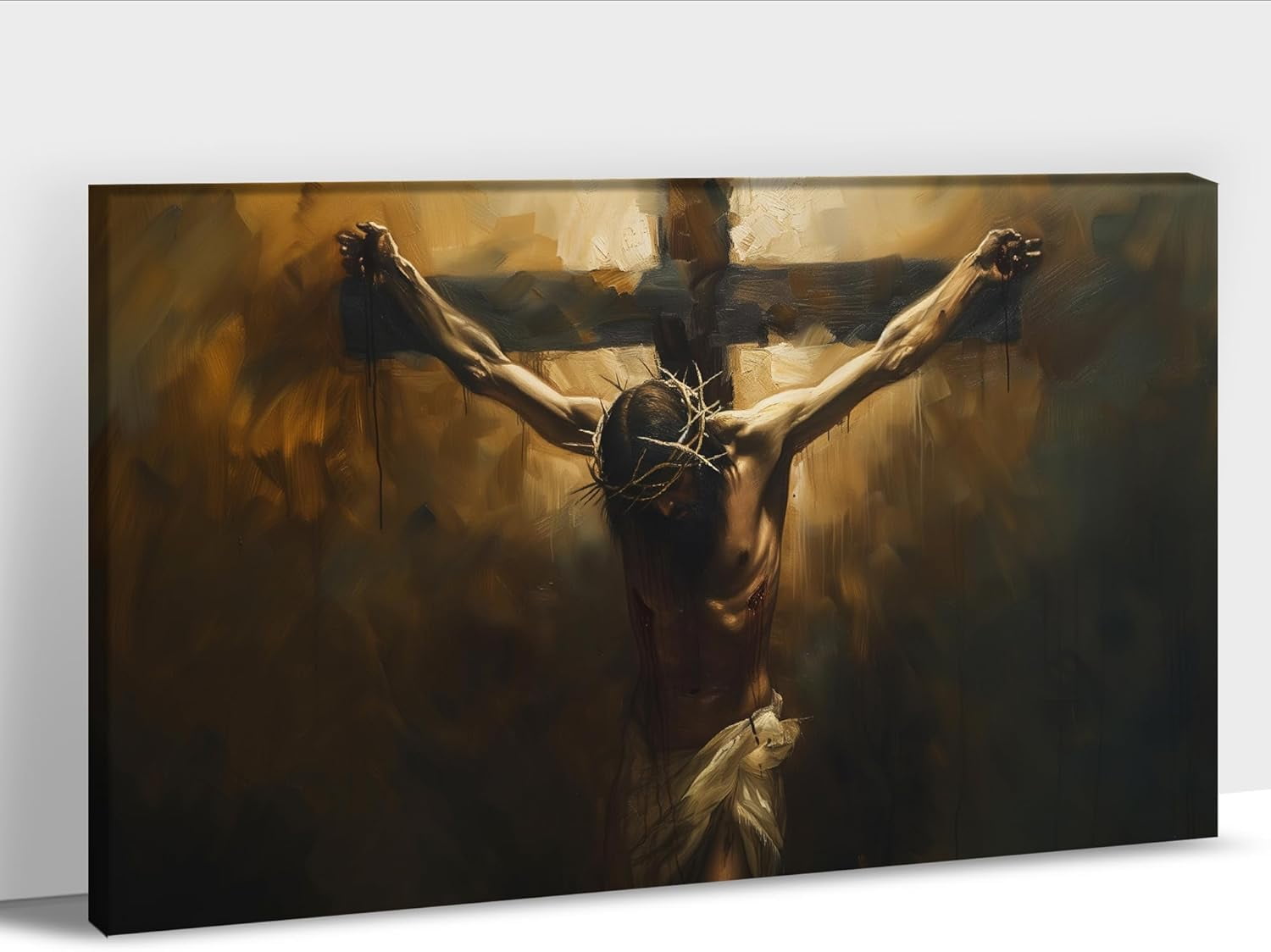 AVOI Jesus Christ Canvas Wall Art, Religious Christian Canvas Prints ...