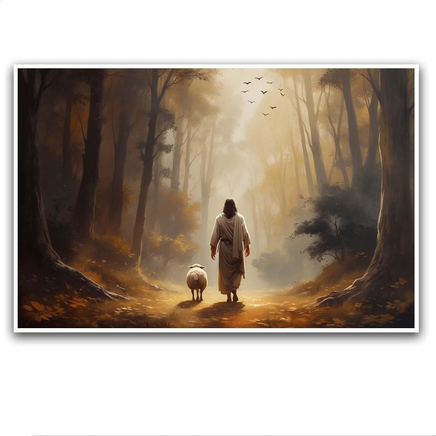 AVOI Jesus Leaving 99 Sheep Bible Parable Story The Lost Sheep ...