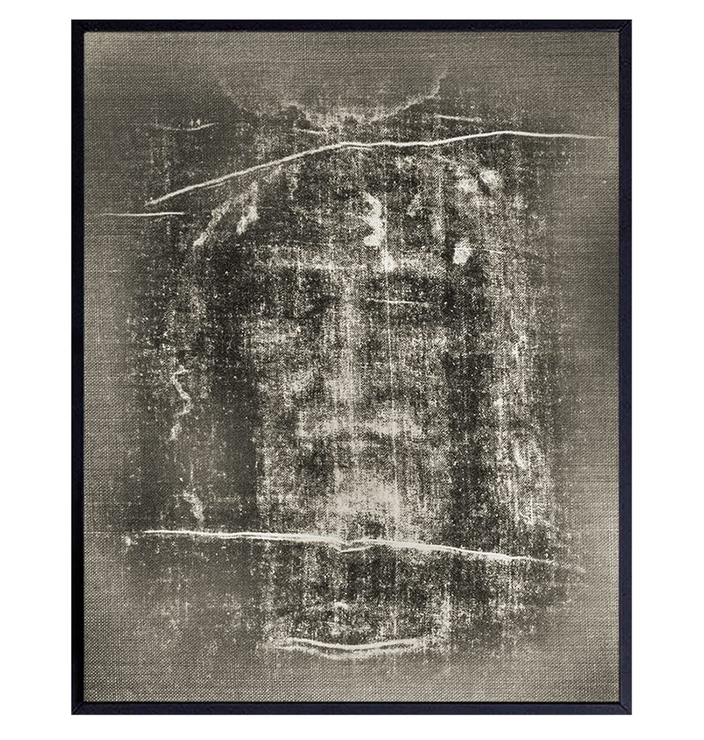 AVOI Jesus Wall Decor - Jesus Christ - Shroud of Turin Photo Picture ...