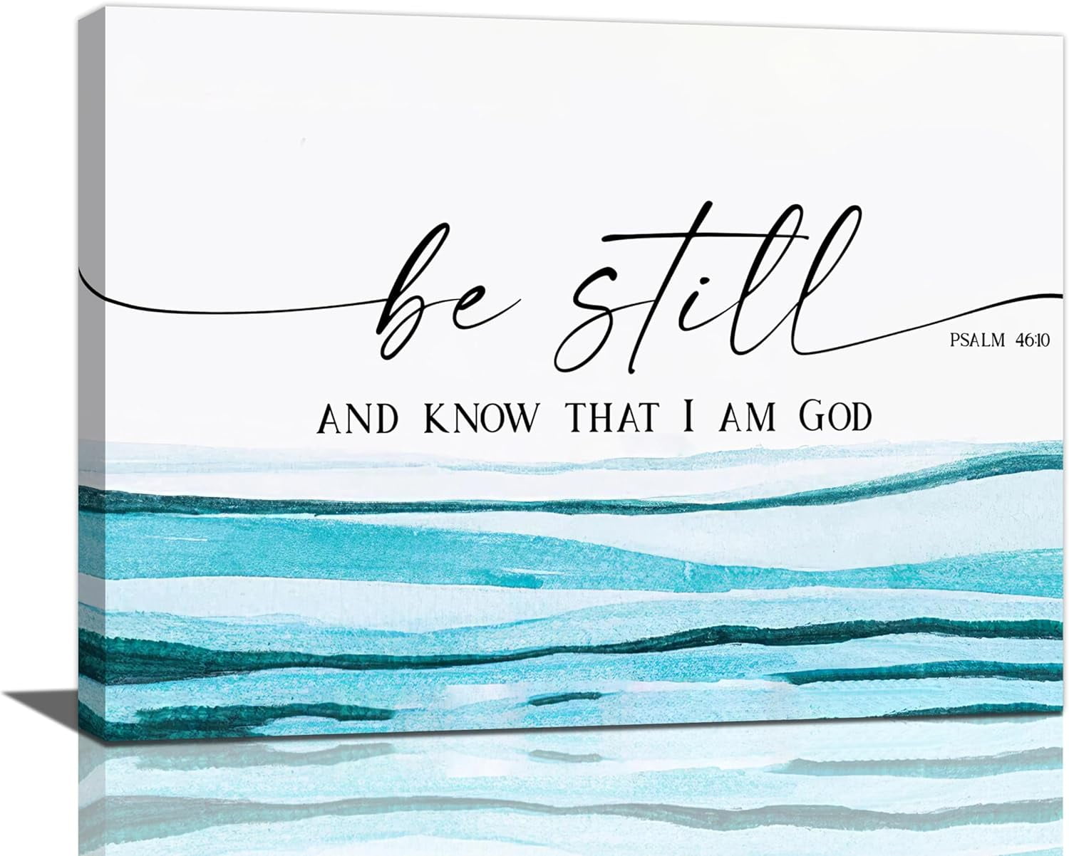 AVOI Large Christian Wall Art Be Still and Know That I Am God Pictures ...