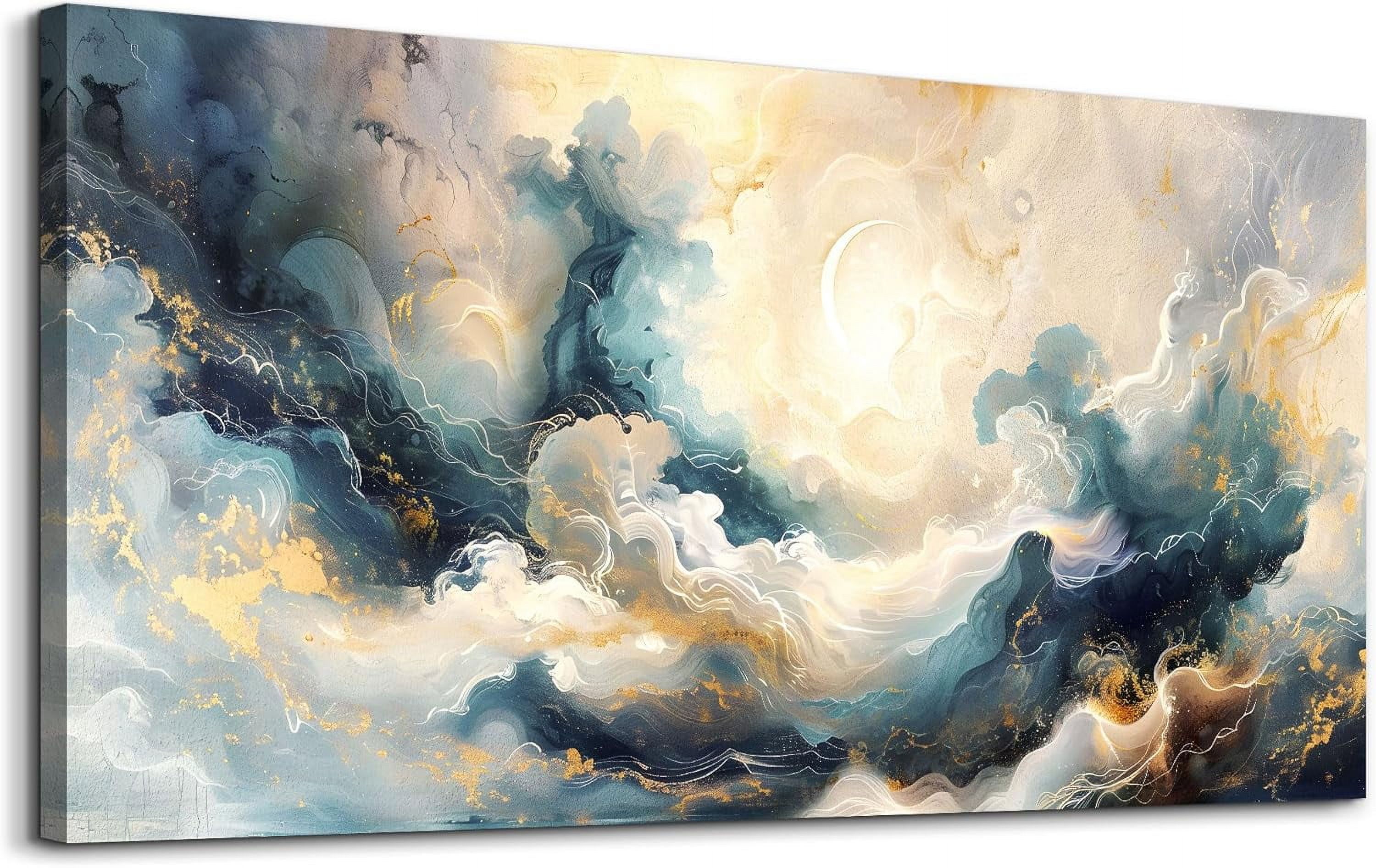 AVOI Large Unframed Wall Art For Living Room Wall Decor For Bedroom ...