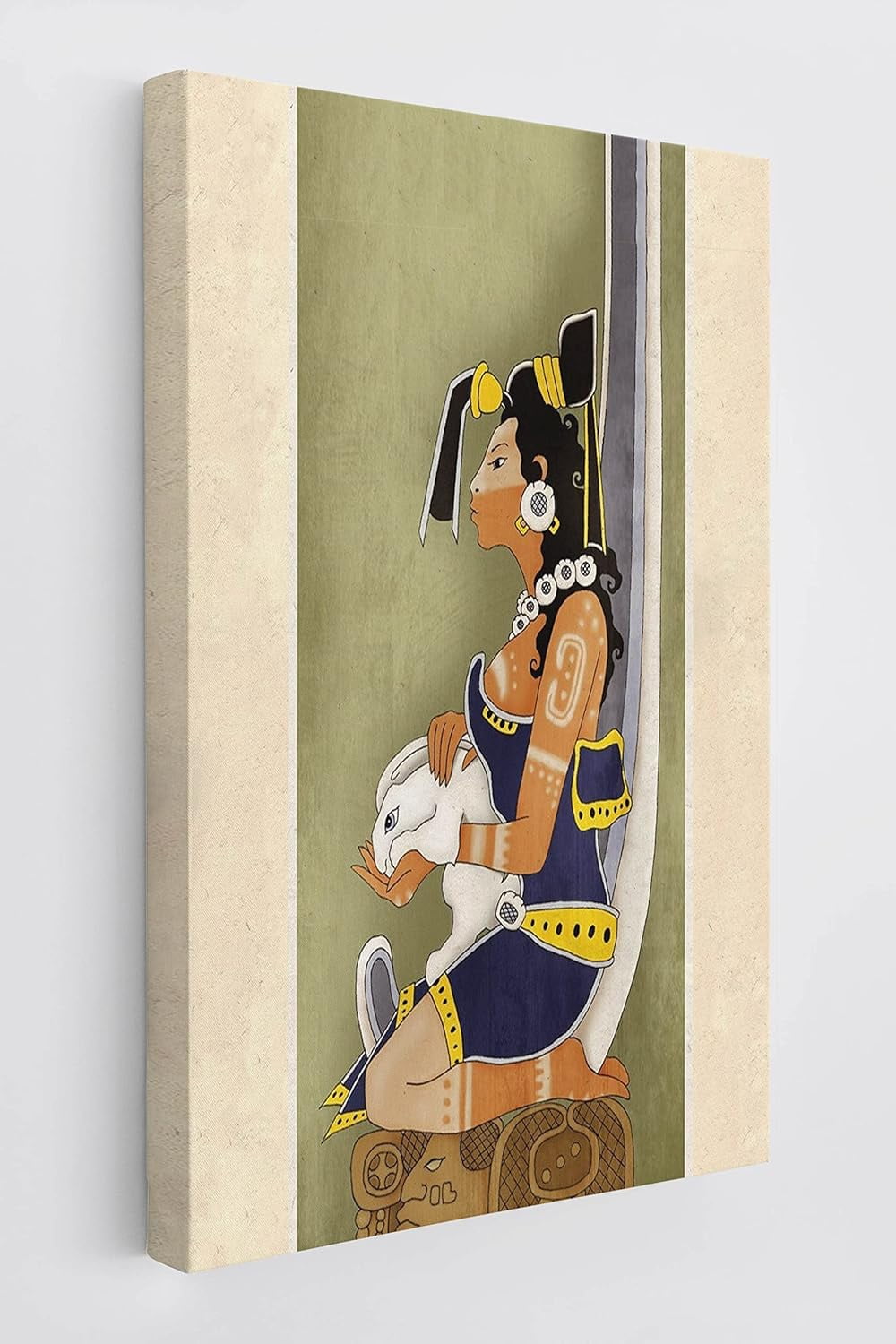 AVOI Maya Civilization Aztec Mythology Ancient Gods Wall Art Canvas ...