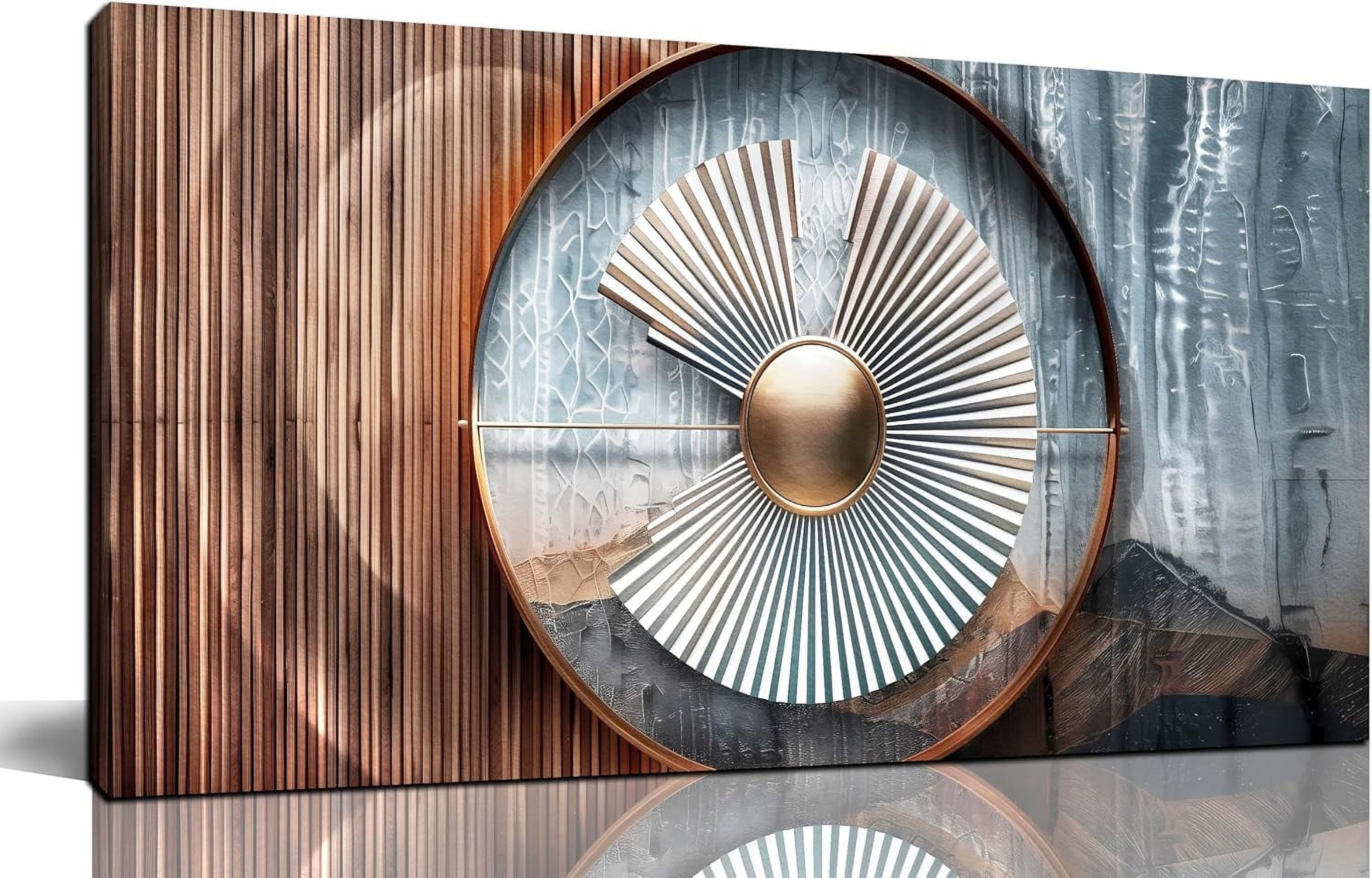 AVOI Modern Abstract Wall Art for Living Room-Minimalist Canvas Wall ...