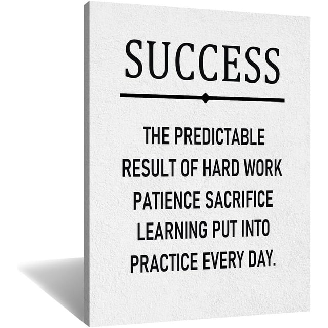 AVOI Motivational Canvas Wall Art Home Decor Inspirational Quotes ...