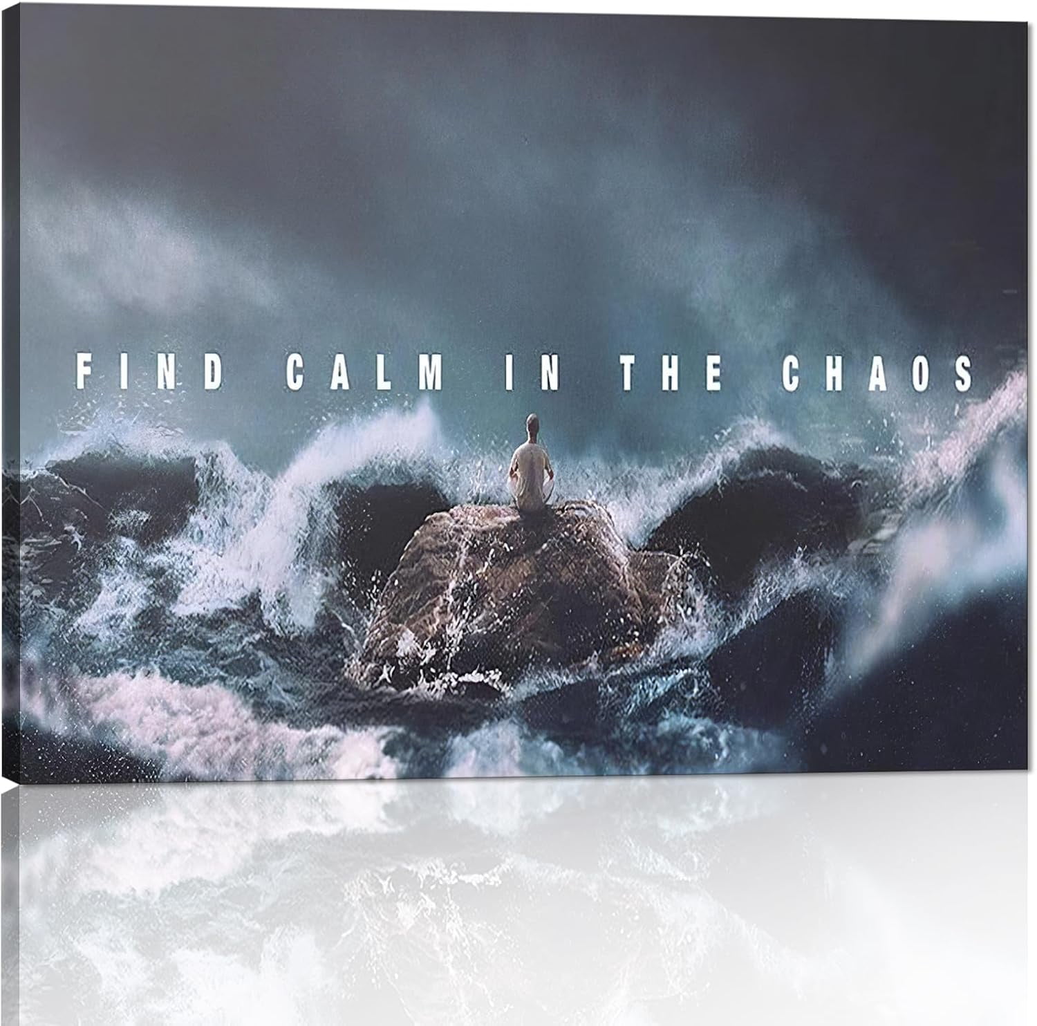 AVOI Motivational Canvas Wall Art Visual Art Decor Billow Pictures ...