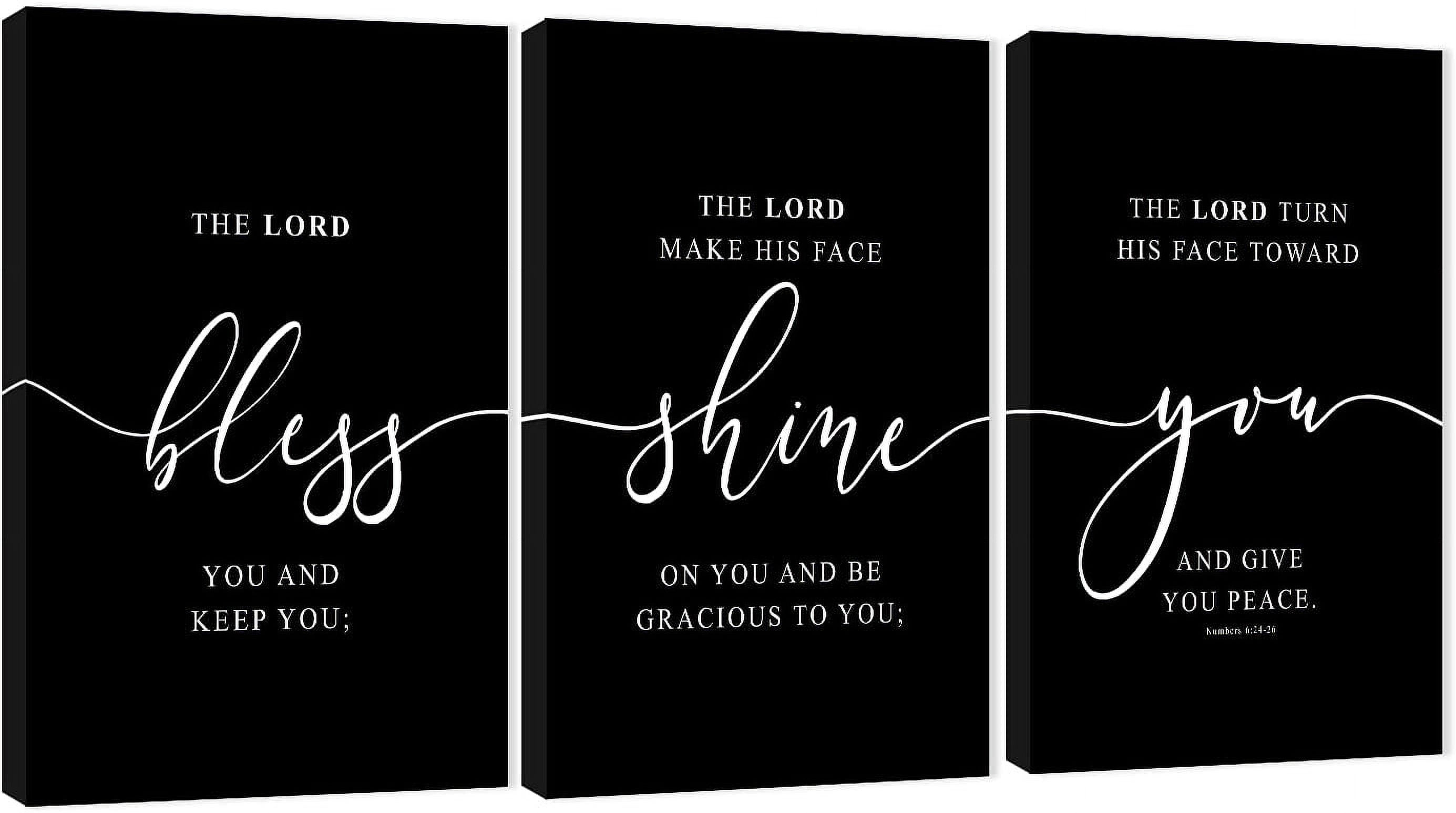 AVOI Motivational Wall Art for Office, Black White Inspirational Quotes ...