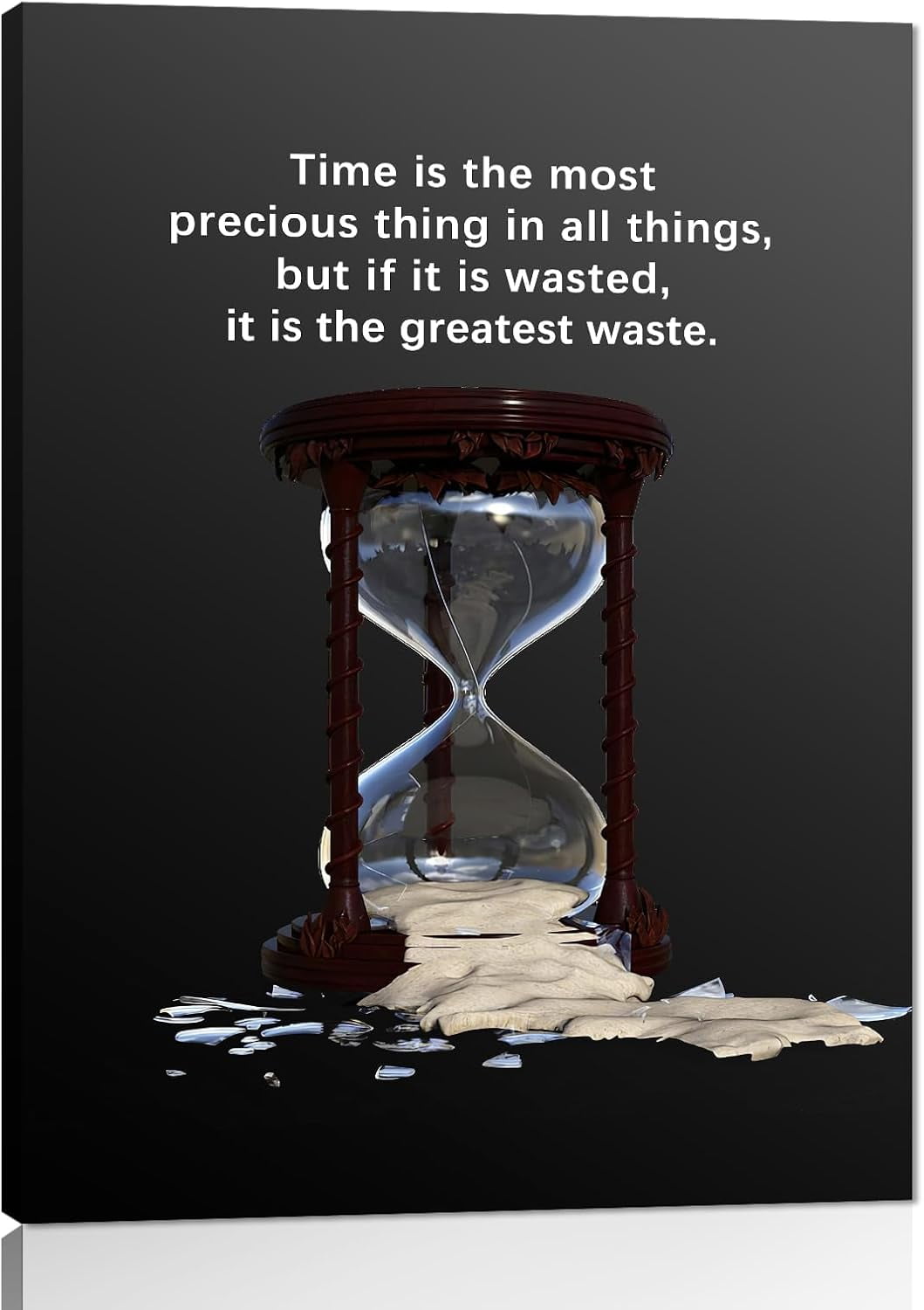 AVOI Motivational Wall Art for Office Cherish the time Inspirational ...