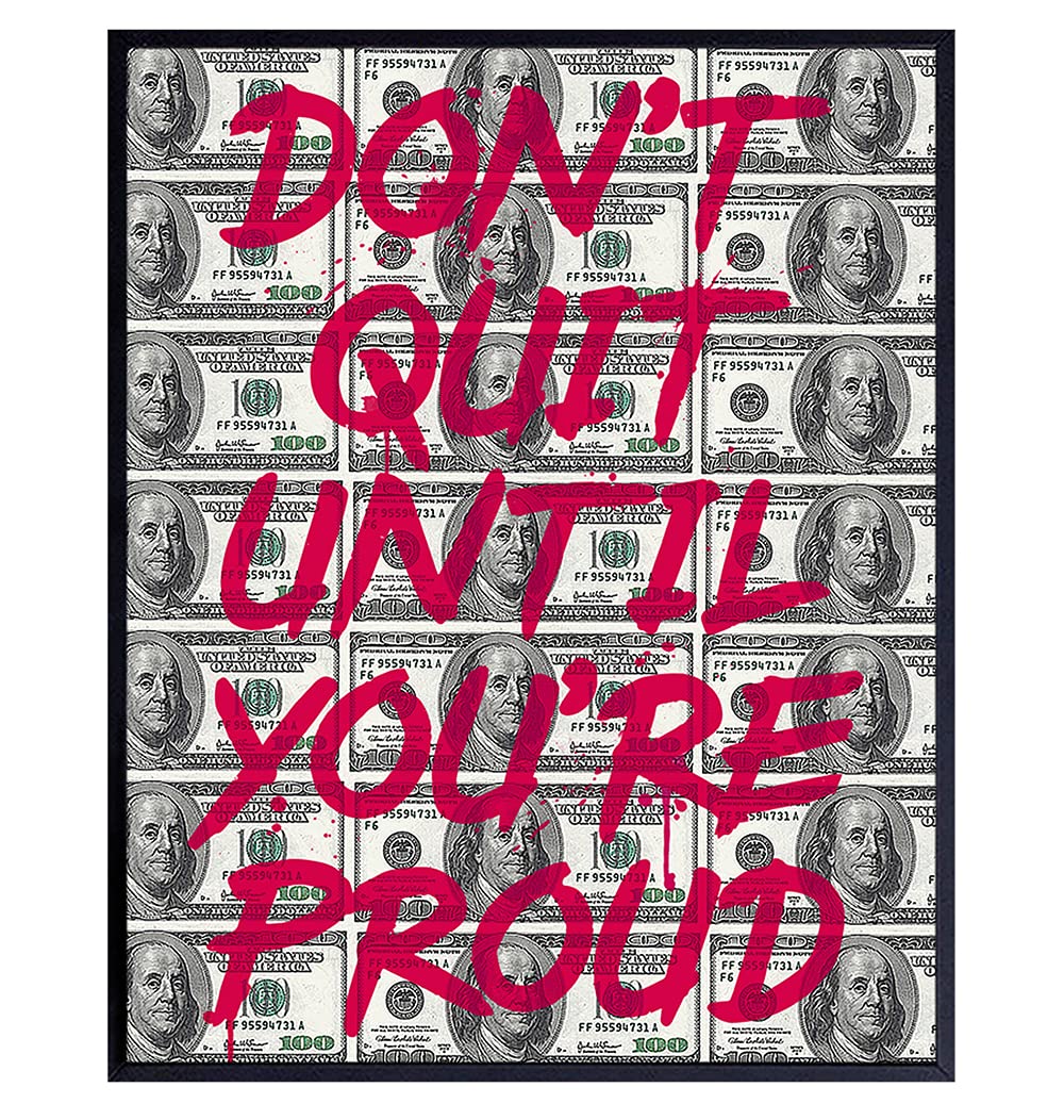 AVOI Motivational Wall Art Posters,-Inspirational Quotes-Home Office ...