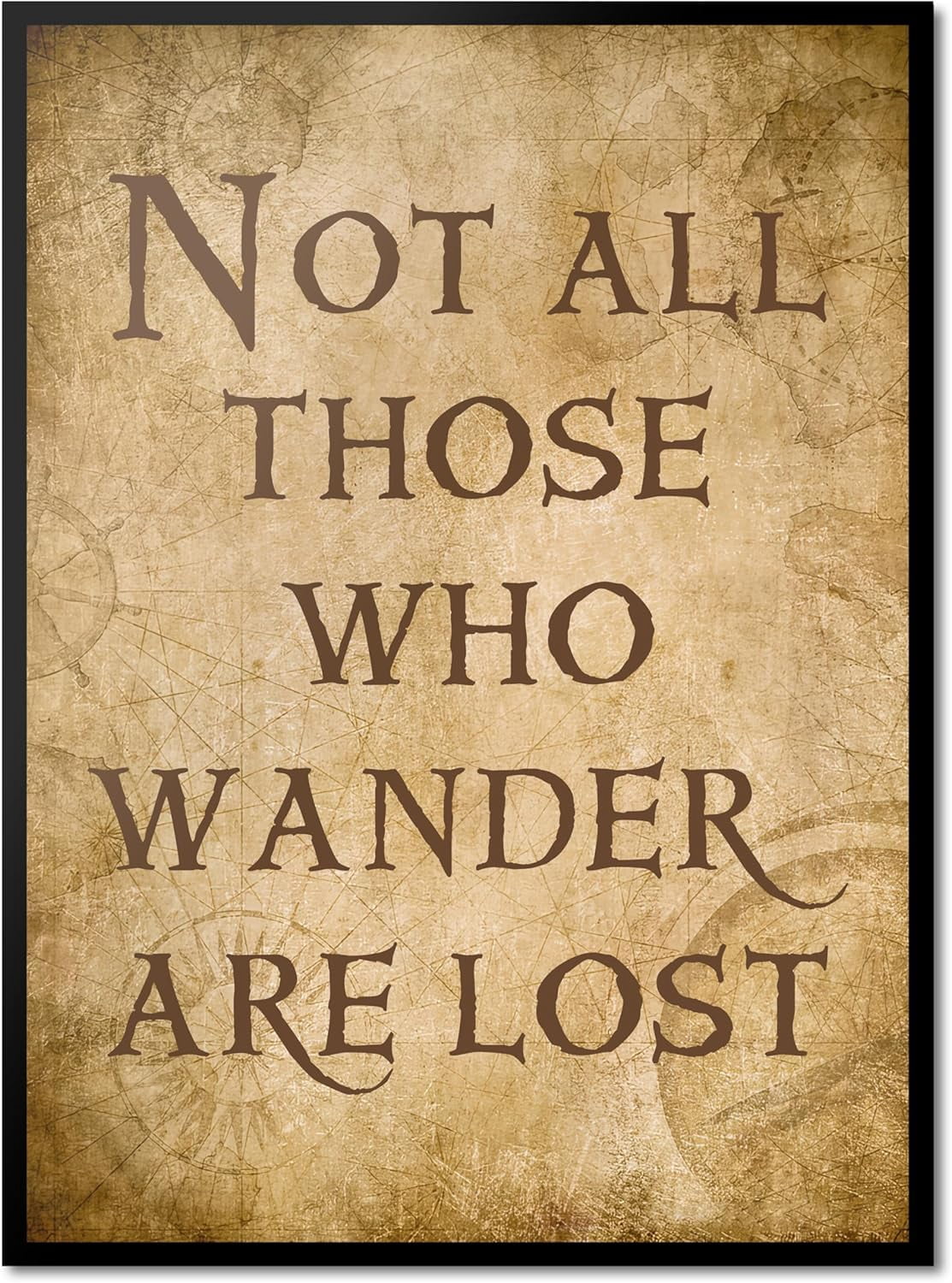 AVOI Motivational Wall Decor Quote Posters 13" x 17" - Not All Those ...