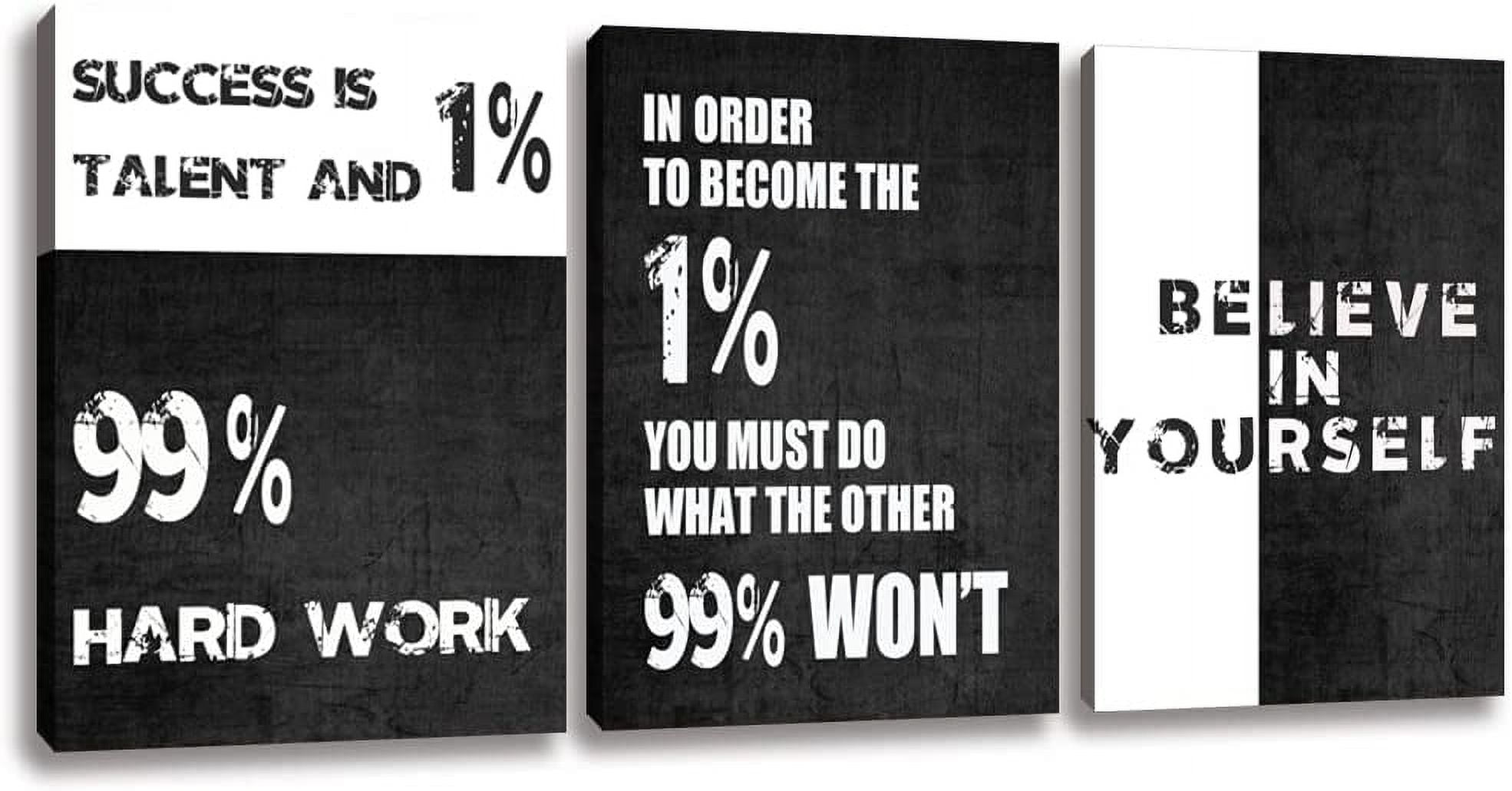 AVOI Motivational Wall Decor Success Posters Motivational Wall Art ...