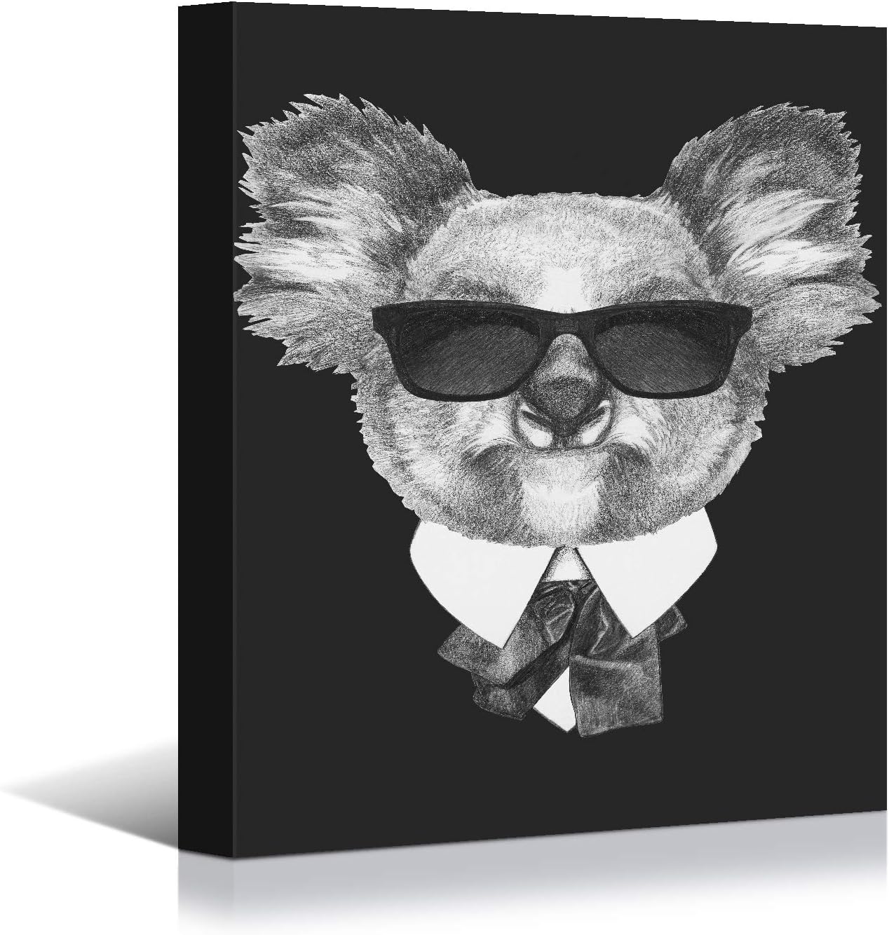 AVOI Mr. Koala with Sunglasses and Black Suit Picture Wall Art on ...