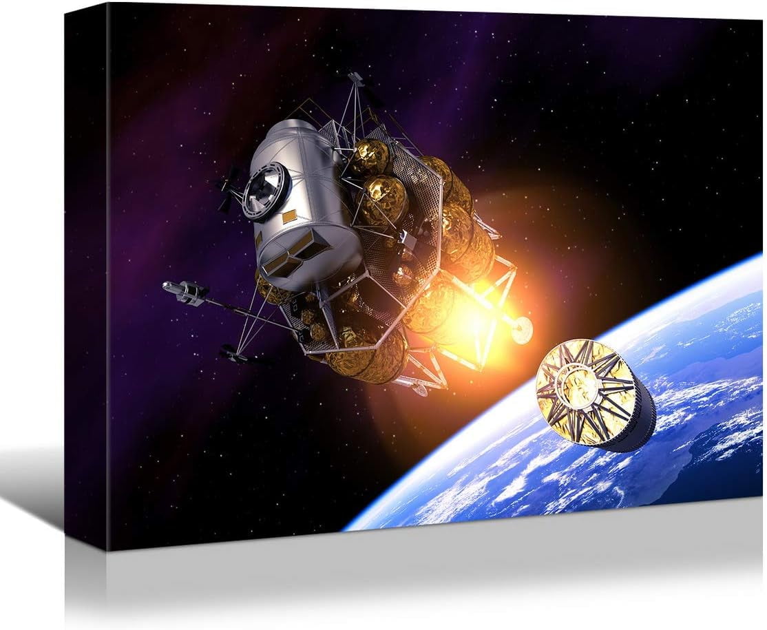 AVOI NASA Launches Probe to The Moon Educational and Motivational Wall ...