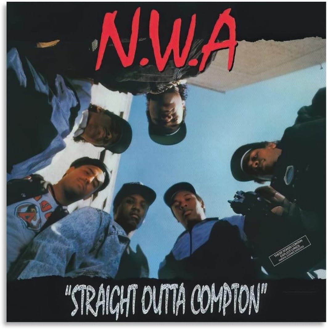 AVOI NWA Hip Hop Group Music Band Artworks Picture Print Poster Wall ...