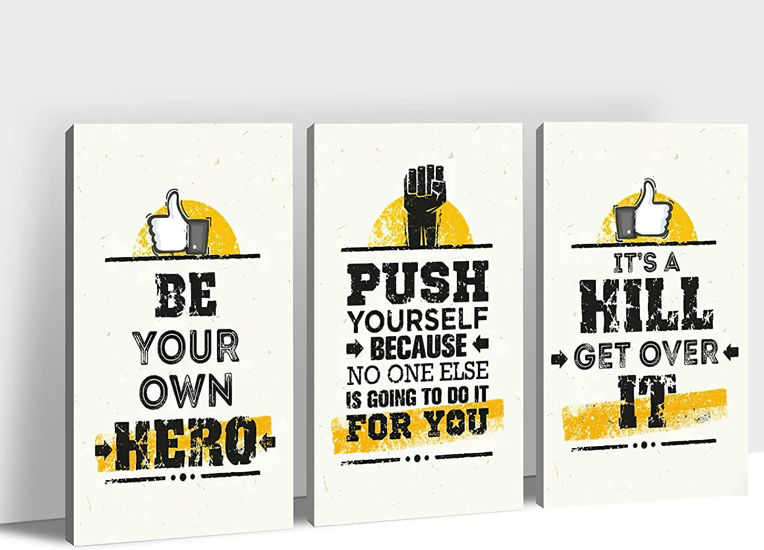 AVOI Office Wall Art Motivational Canvas Inspirational Quotes for Home ...