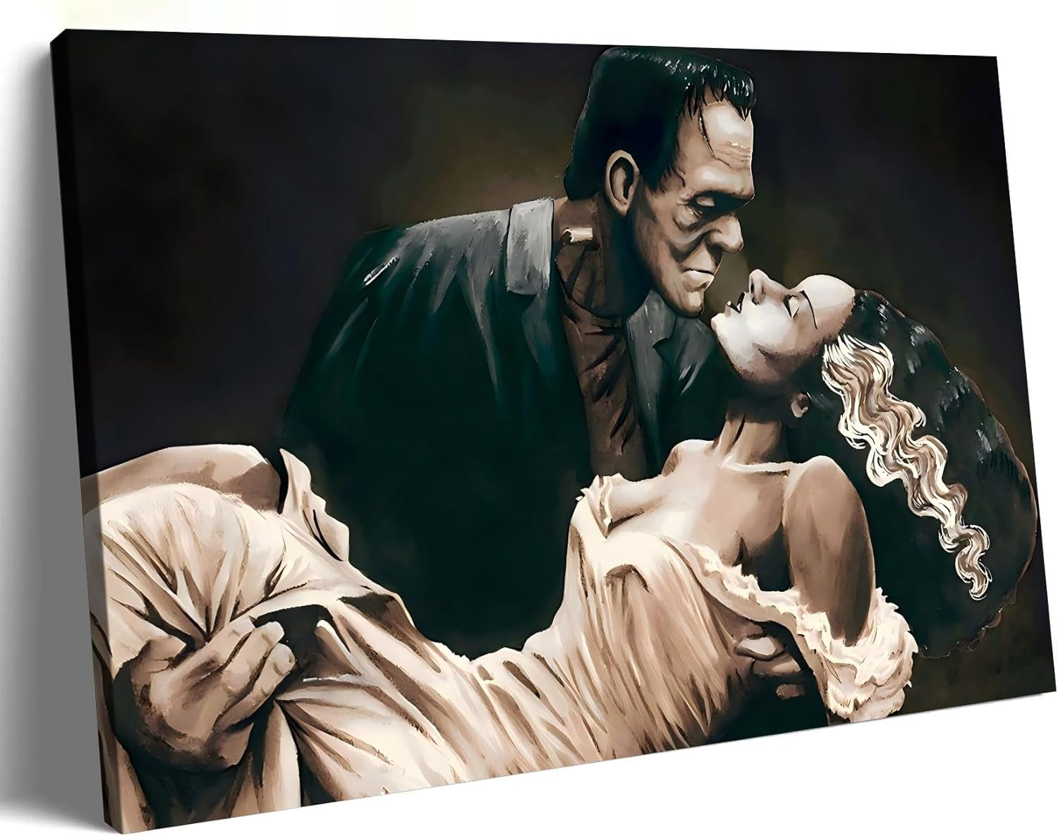 AEFER Poster for Valentines Bedroom, Vampire Love Canvas Wall Art ...