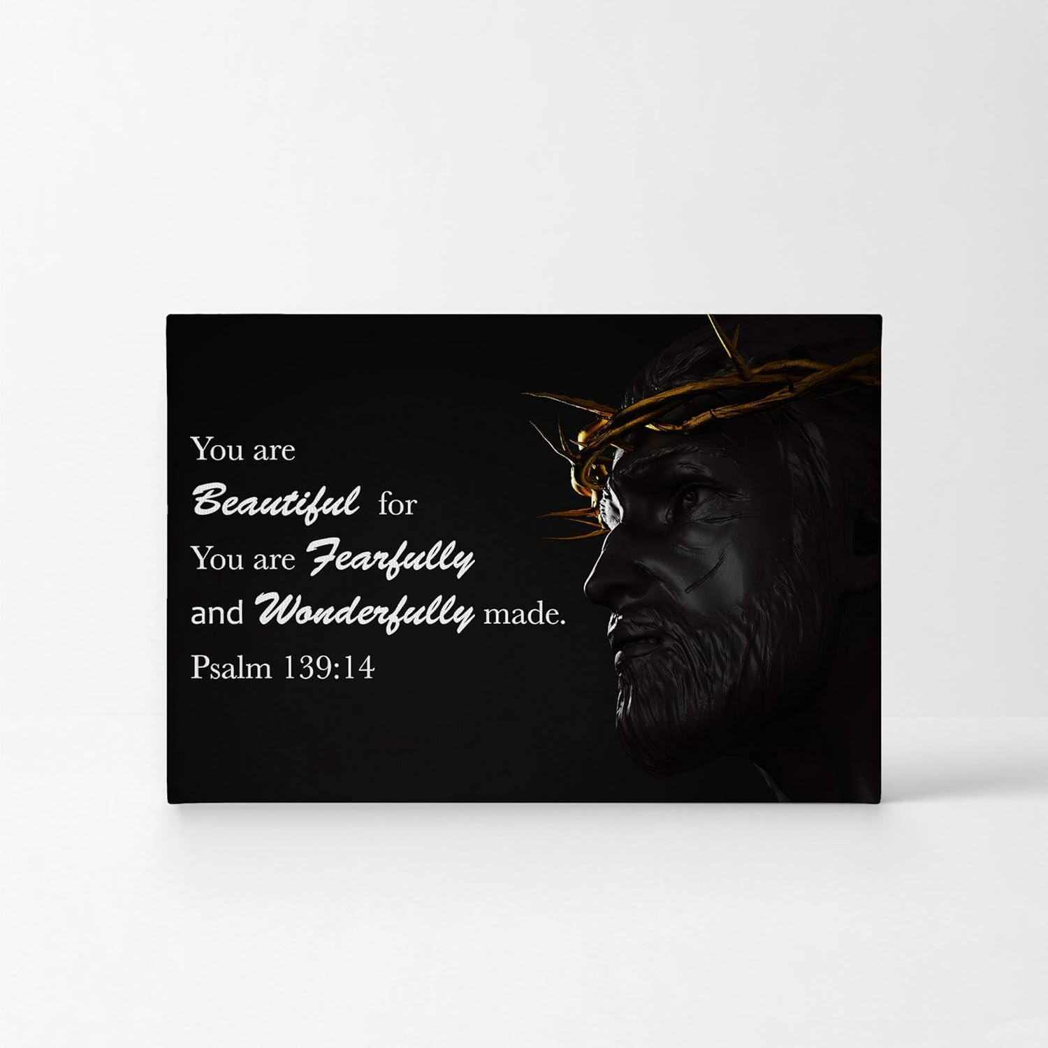 AVOI Psalm 139:14 Bible Verses Canvas Print Scripture Wall Decor You ...