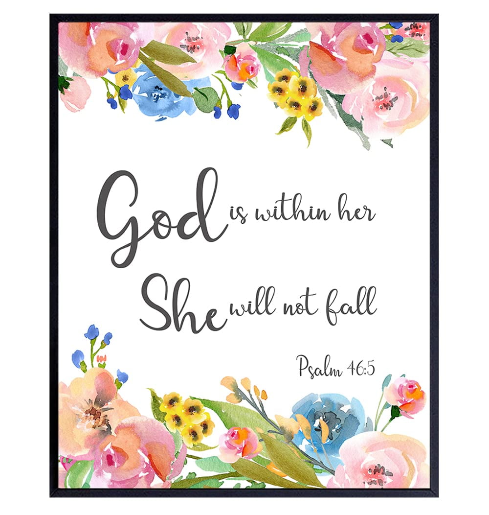 AVOI Psalm 46 - God is Within Her She Will Not Fall - Positive Quotes ...