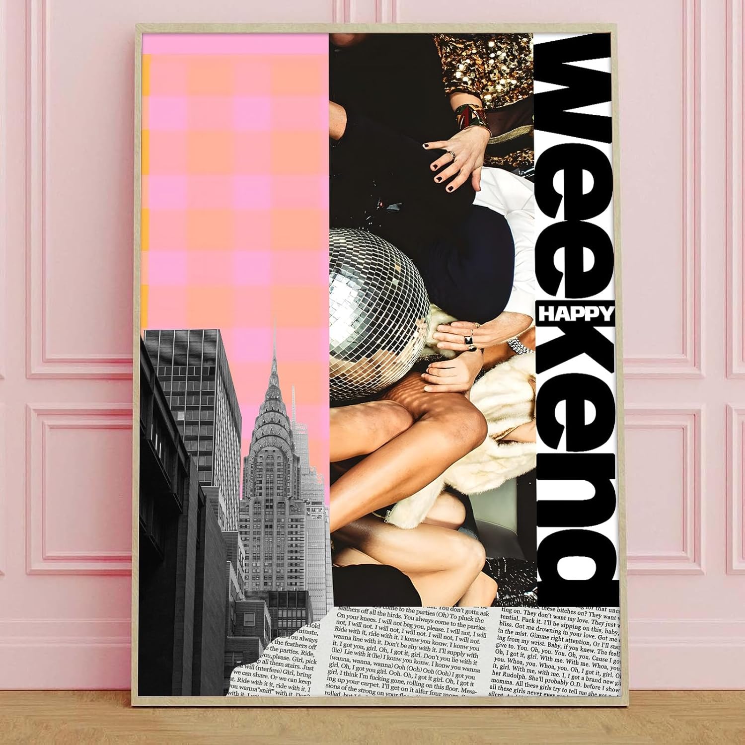 AVOI Retro New York Poster Trendy Wall Decor College Apartment Posters ...