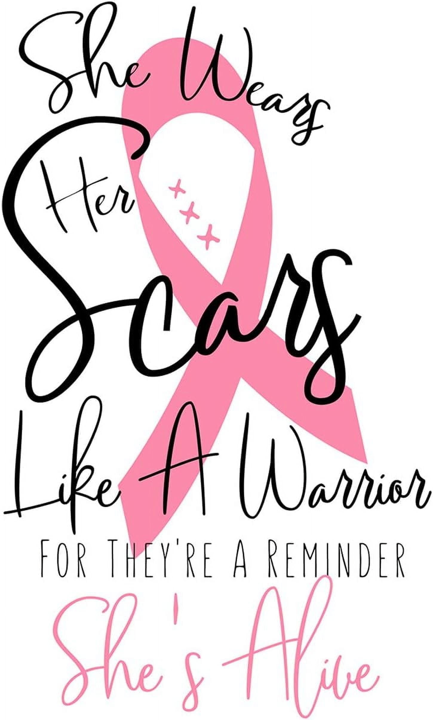 AVOI She Wears Her Scars Like A Warrior-Wall Decor Art Print with a ...