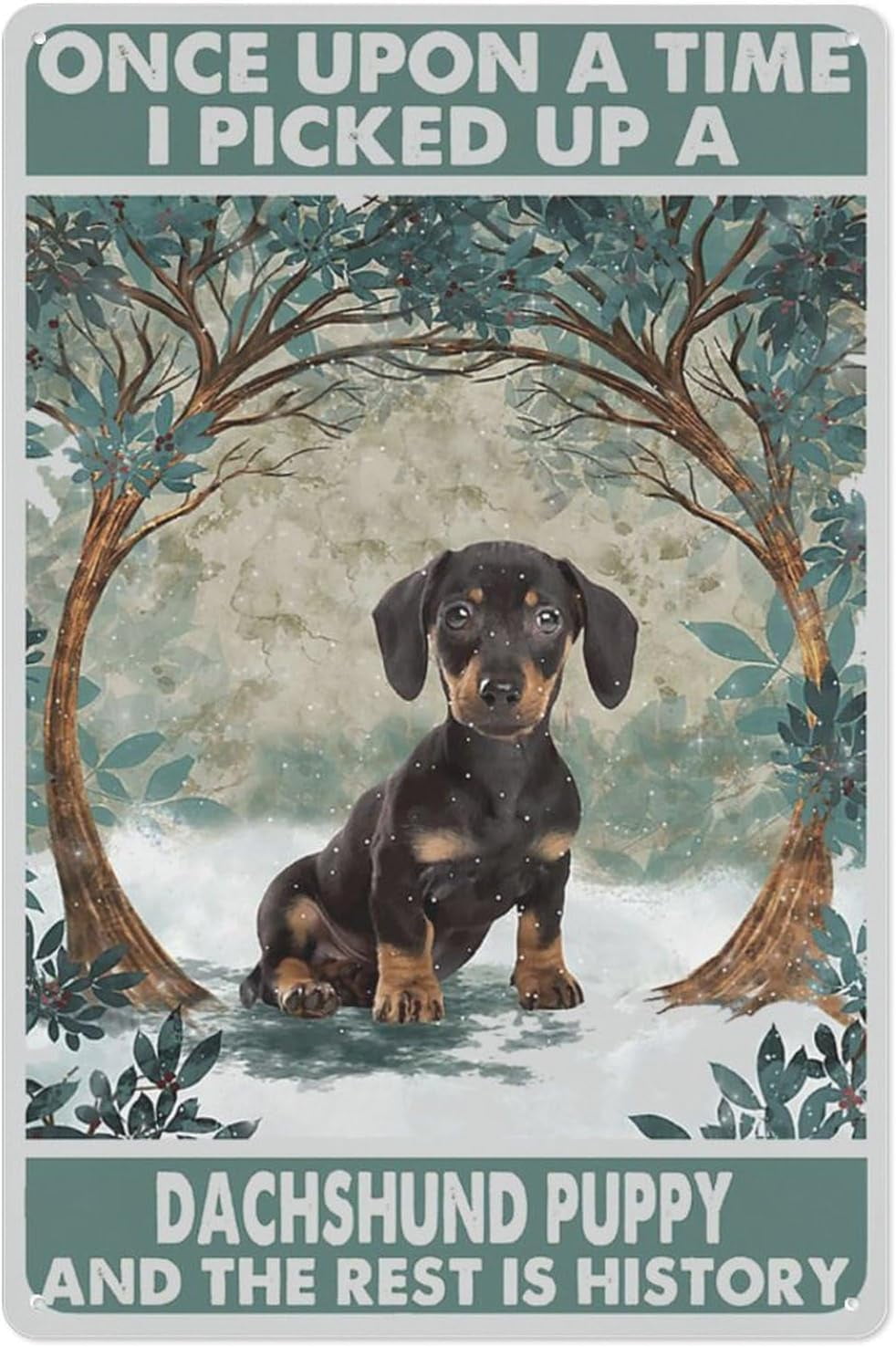 AVOI Sheet Metal Signs Decorative Arts, Once Upon A Time Picked Up A ...