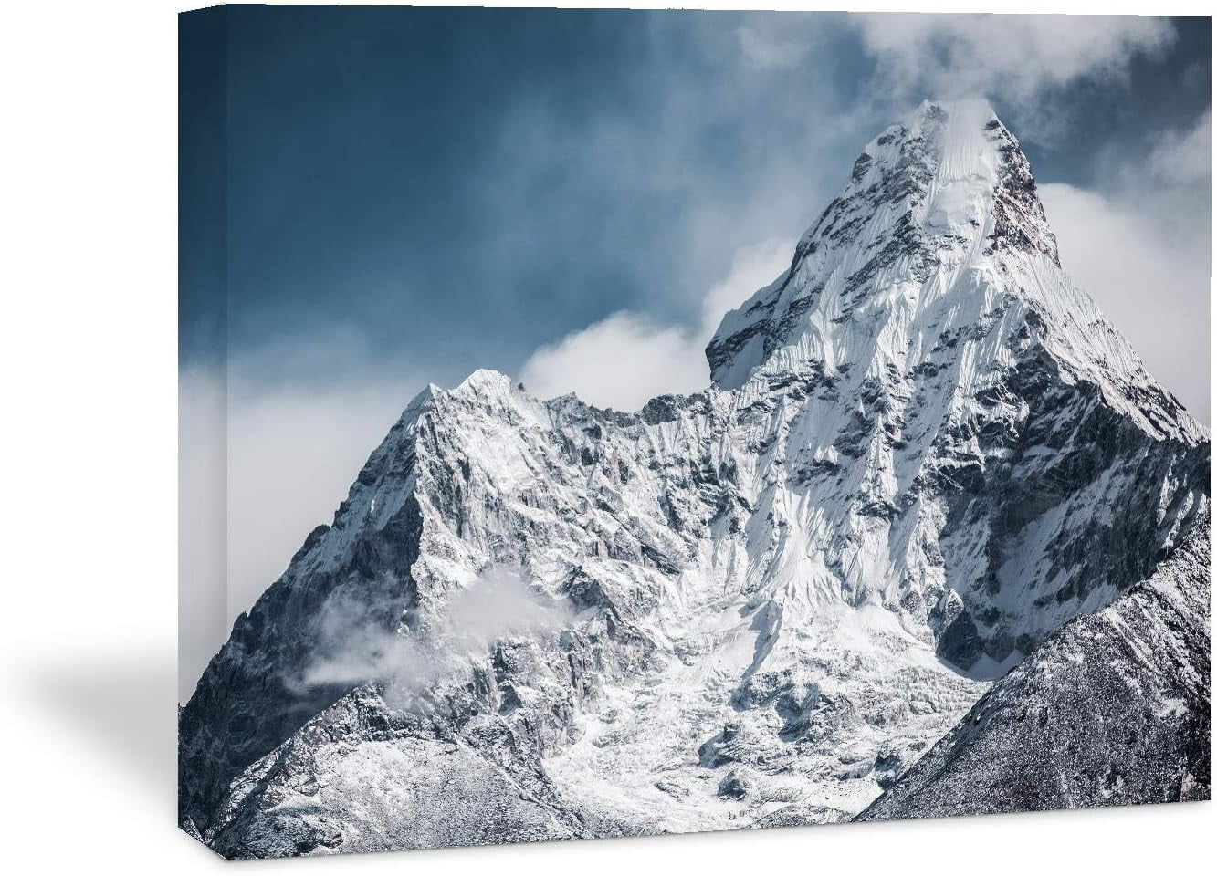AVOI Snow Mountain Landscape Wall Art Canvas Prints for Living Room ...
