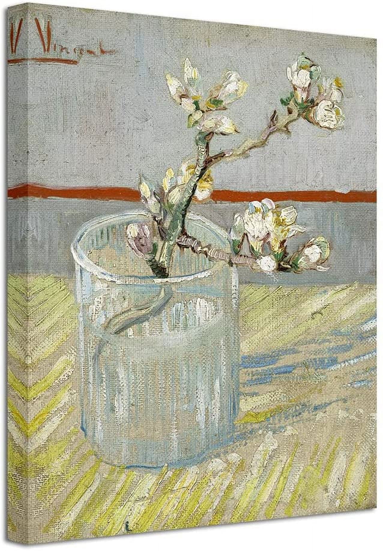 AVOI Spring of Flowering Almond in a Glass Canvas Prints Wall Art by ...