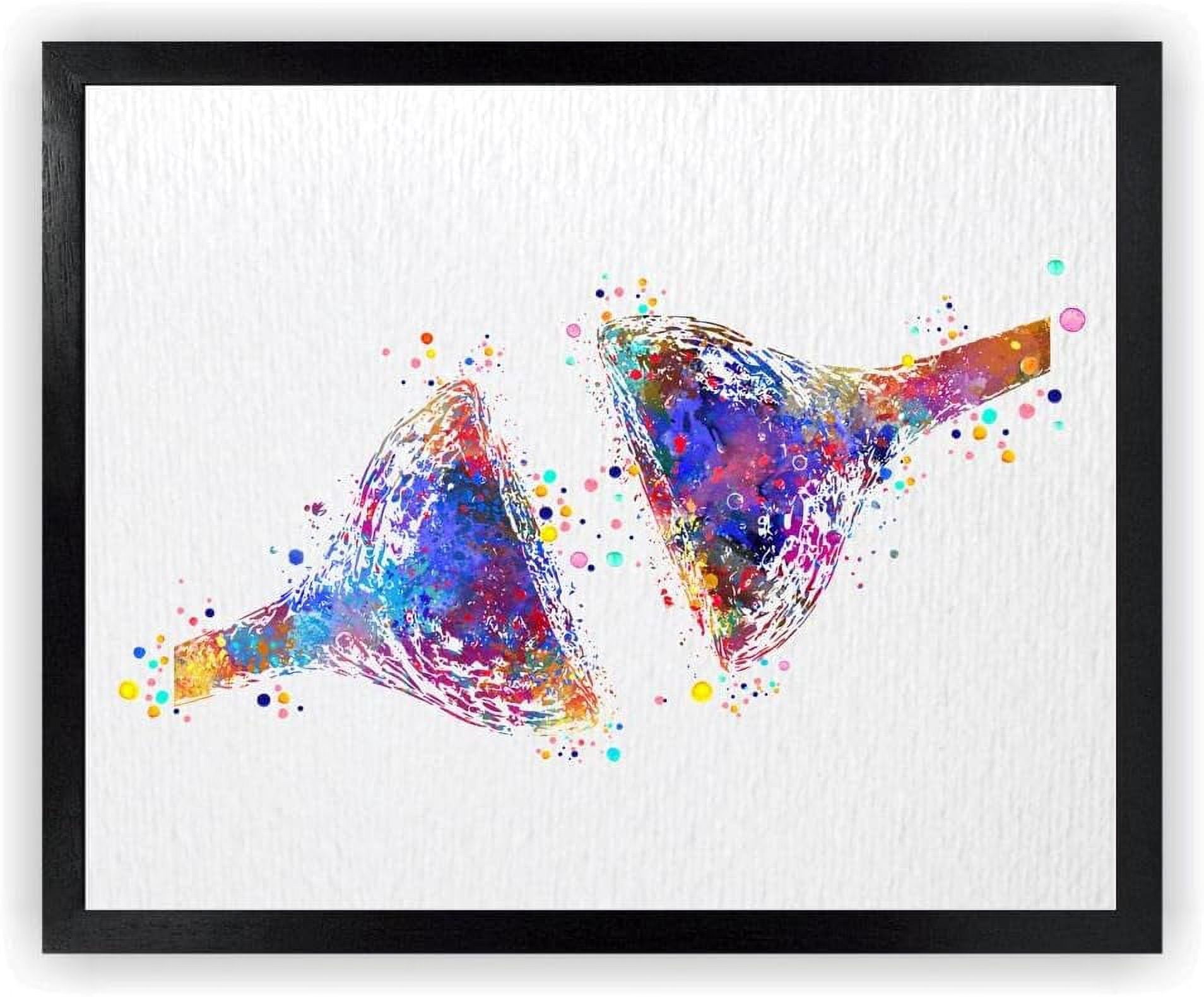 AVOI Synapse Receptor Watercolor Art Print Science Poster Neurology Art ...