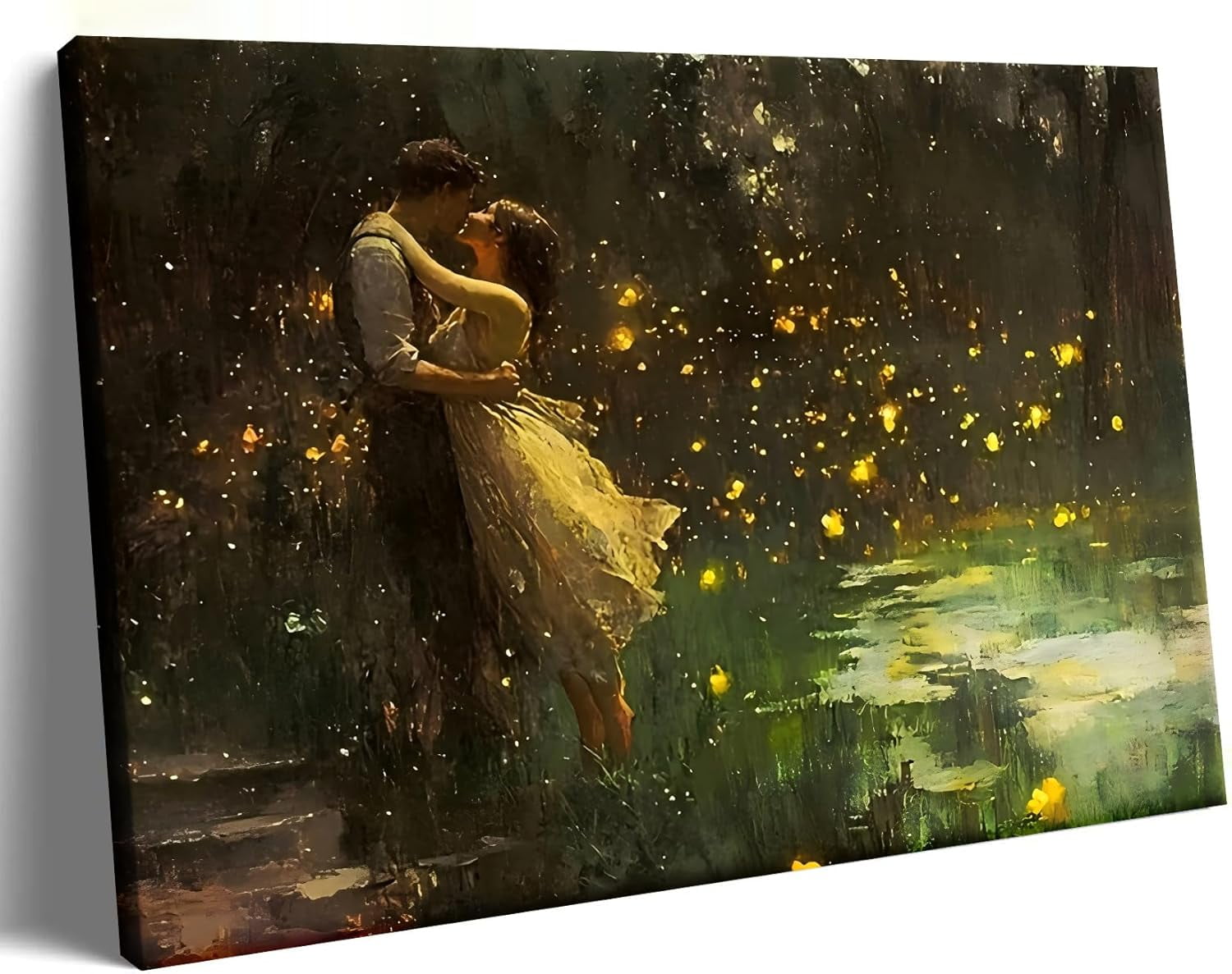 AVOI Valentine's Day Romantic Firefly Decoration Poster Painting Art ...