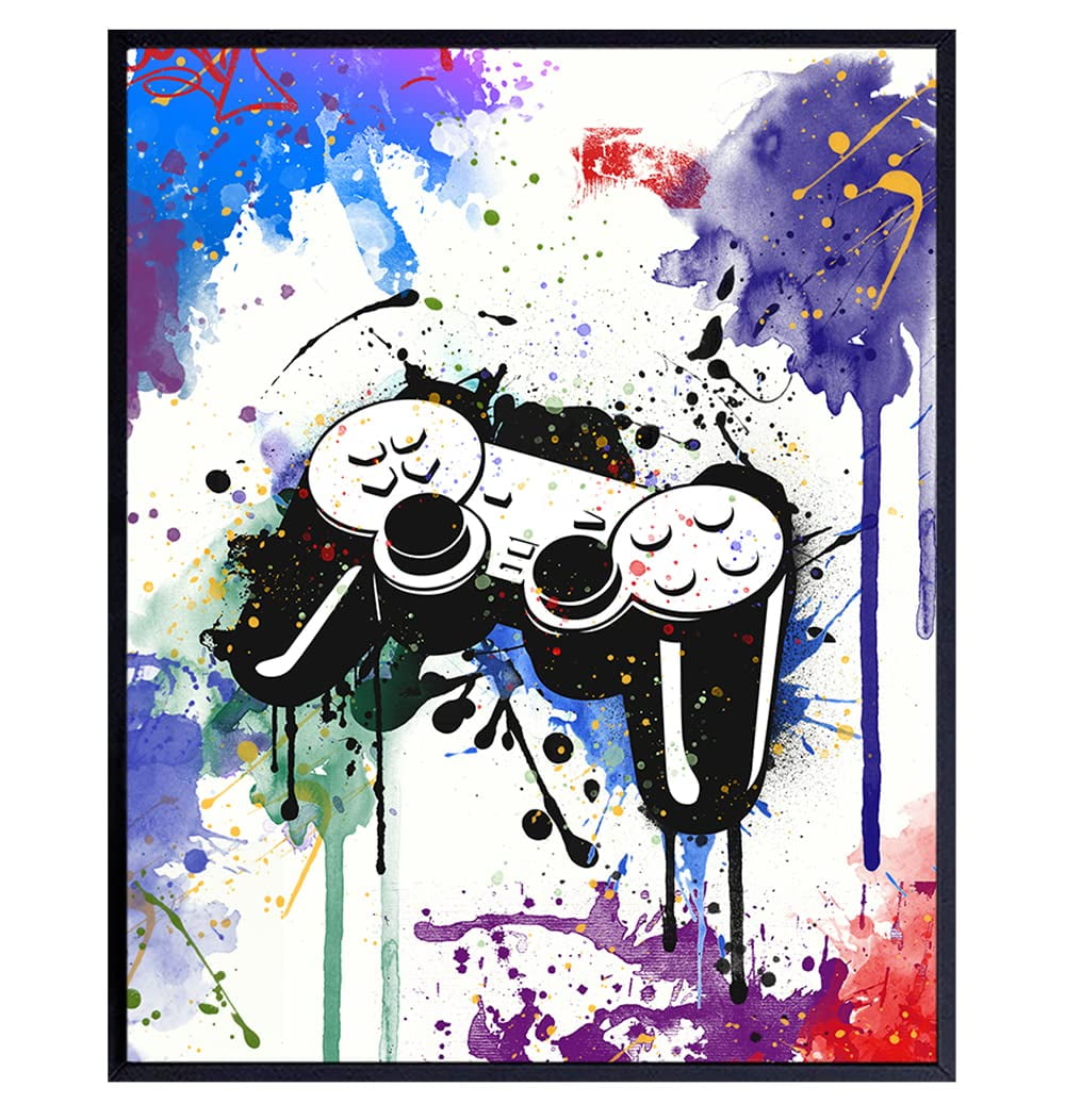 AVOI Video Arcade Remote Control Wall Decor-Gaming Controller Art ...